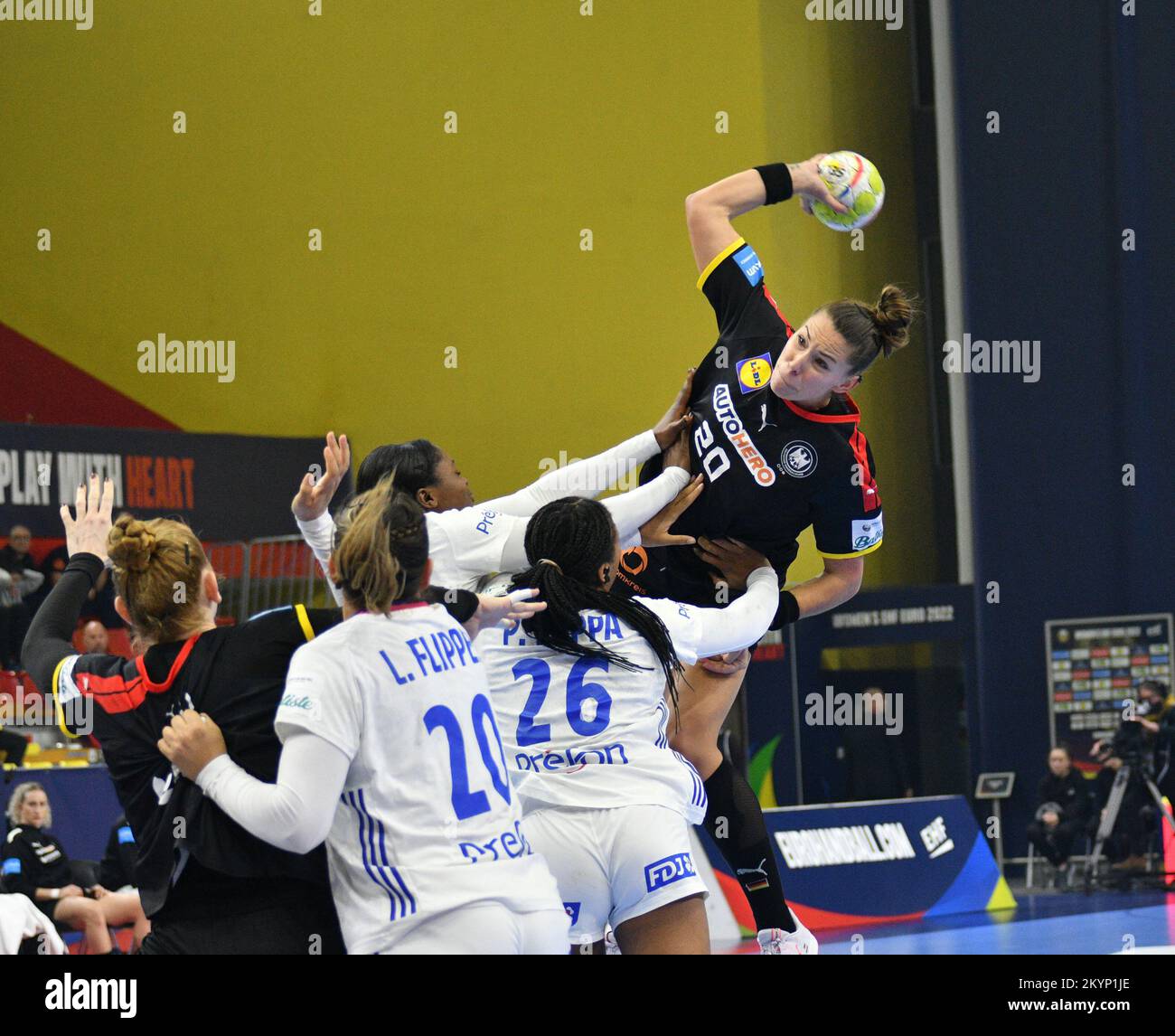Women's handball European Championship 2022 Main Group match between ...