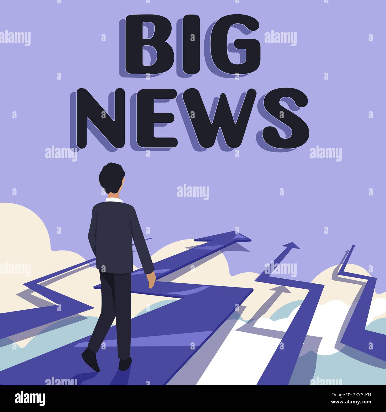 Text caption presenting Big News. Word Written on knowing actions no ...