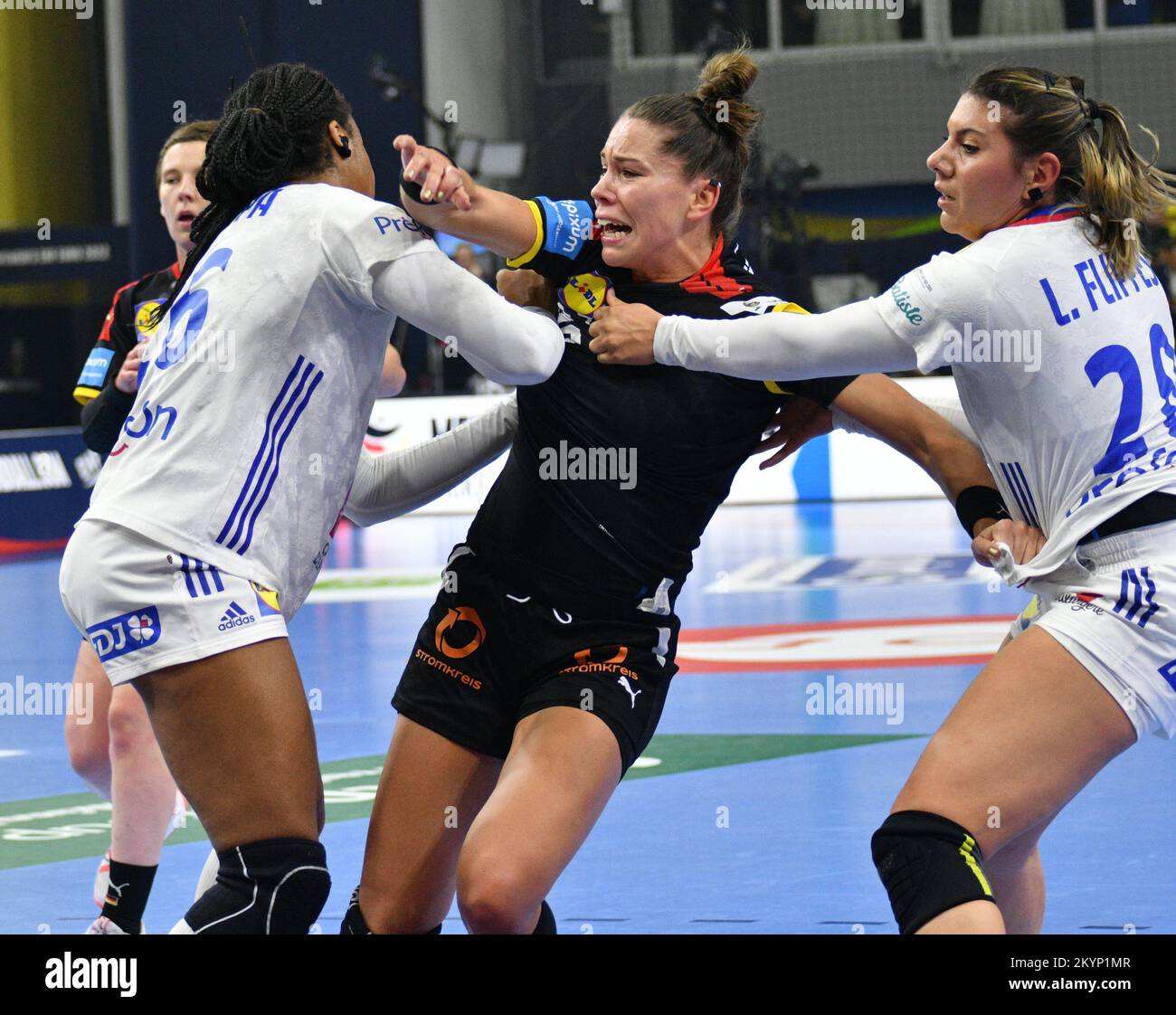Women's handball European Championship 2022 Main Group match between ...
