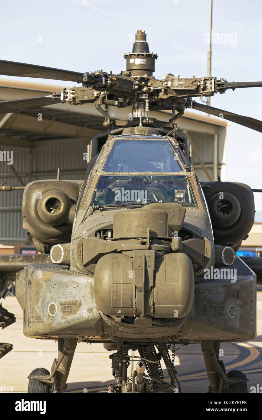 Apache AH-64 Helicopter Stock Photo - Alamy