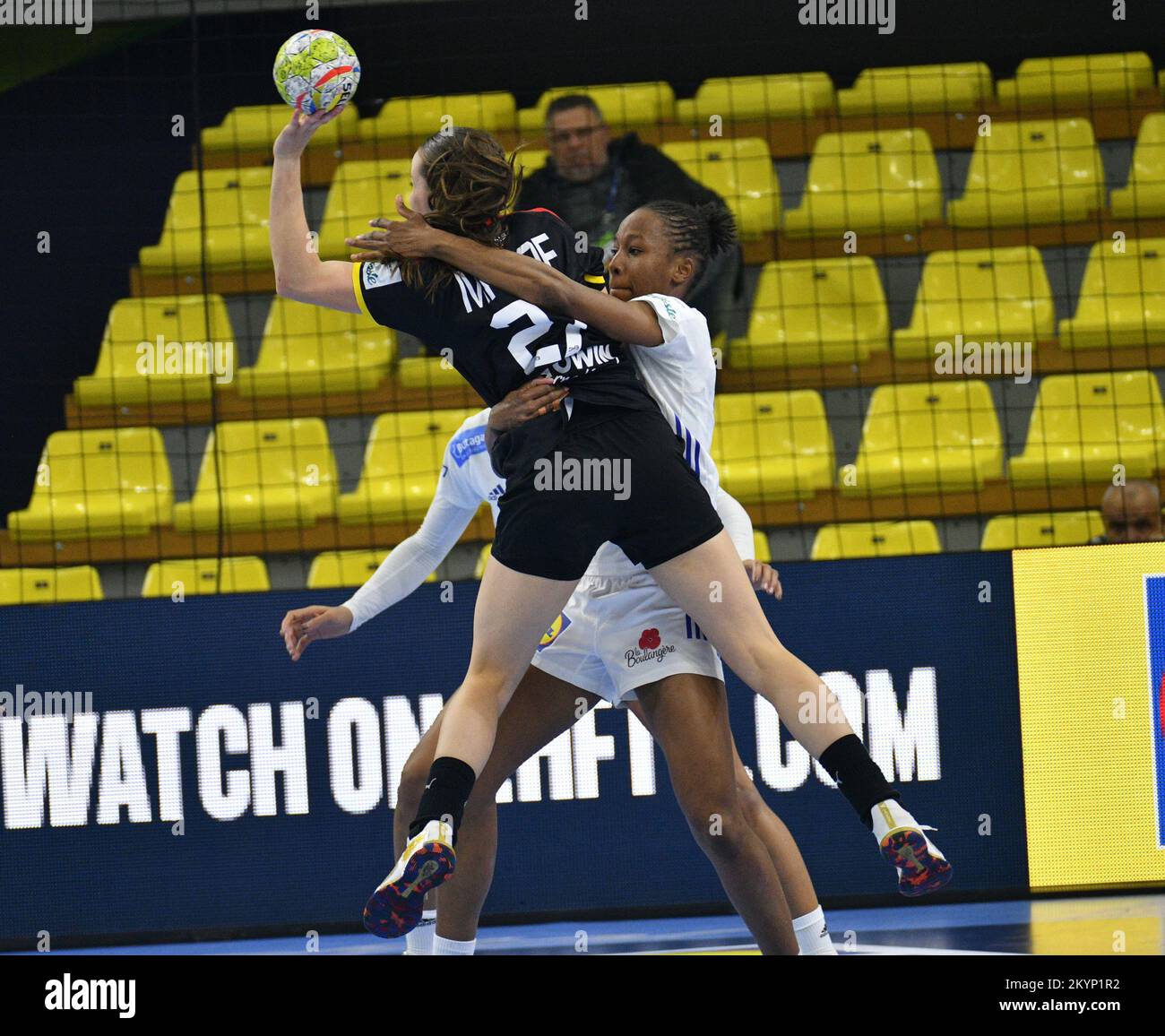 Women's handball European Championship 2022 Main Group match between France and Germany Stock ...