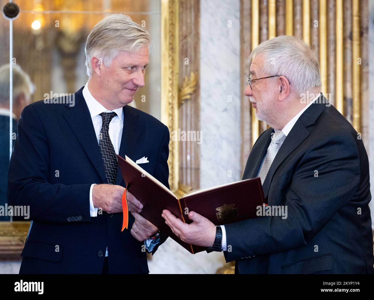 Brussels. Belgium, 01/12/2022, King Philippe - Filip of Belgium and ...