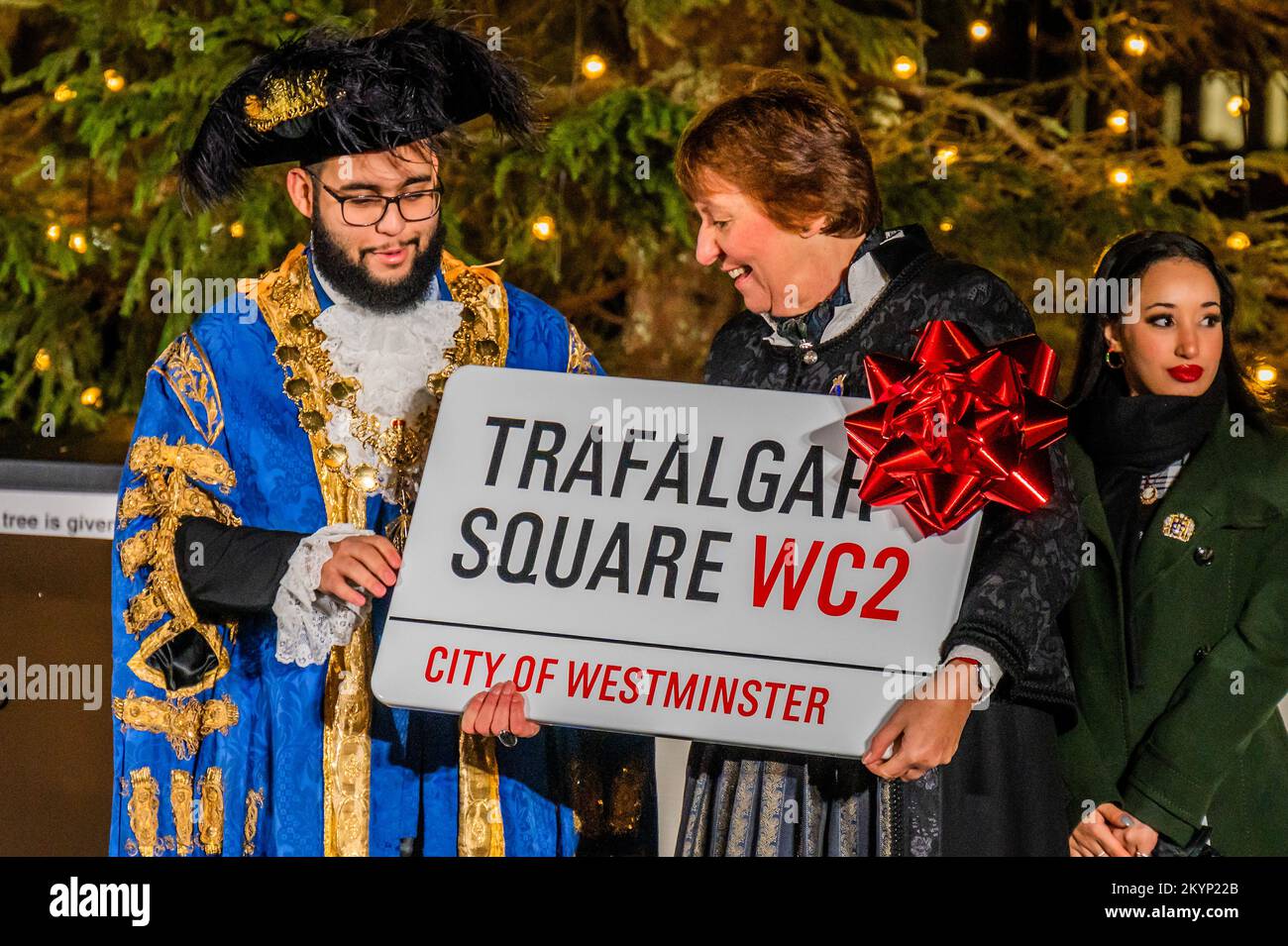 London, UK. 1st Dec, 2022. The Lord Mayor of Westminster, Hamza ...