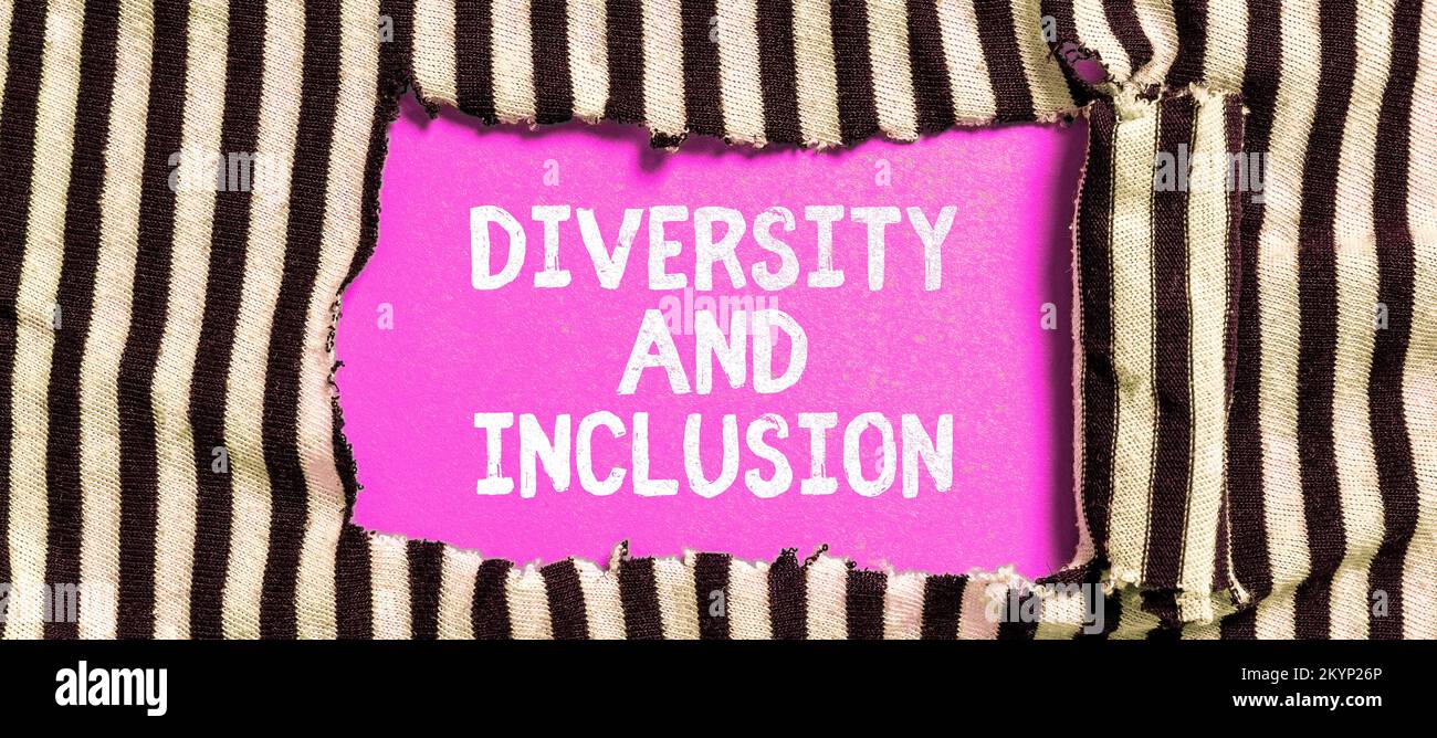 Conceptual caption Diversity And Inclusion. Concept meaning range human ...