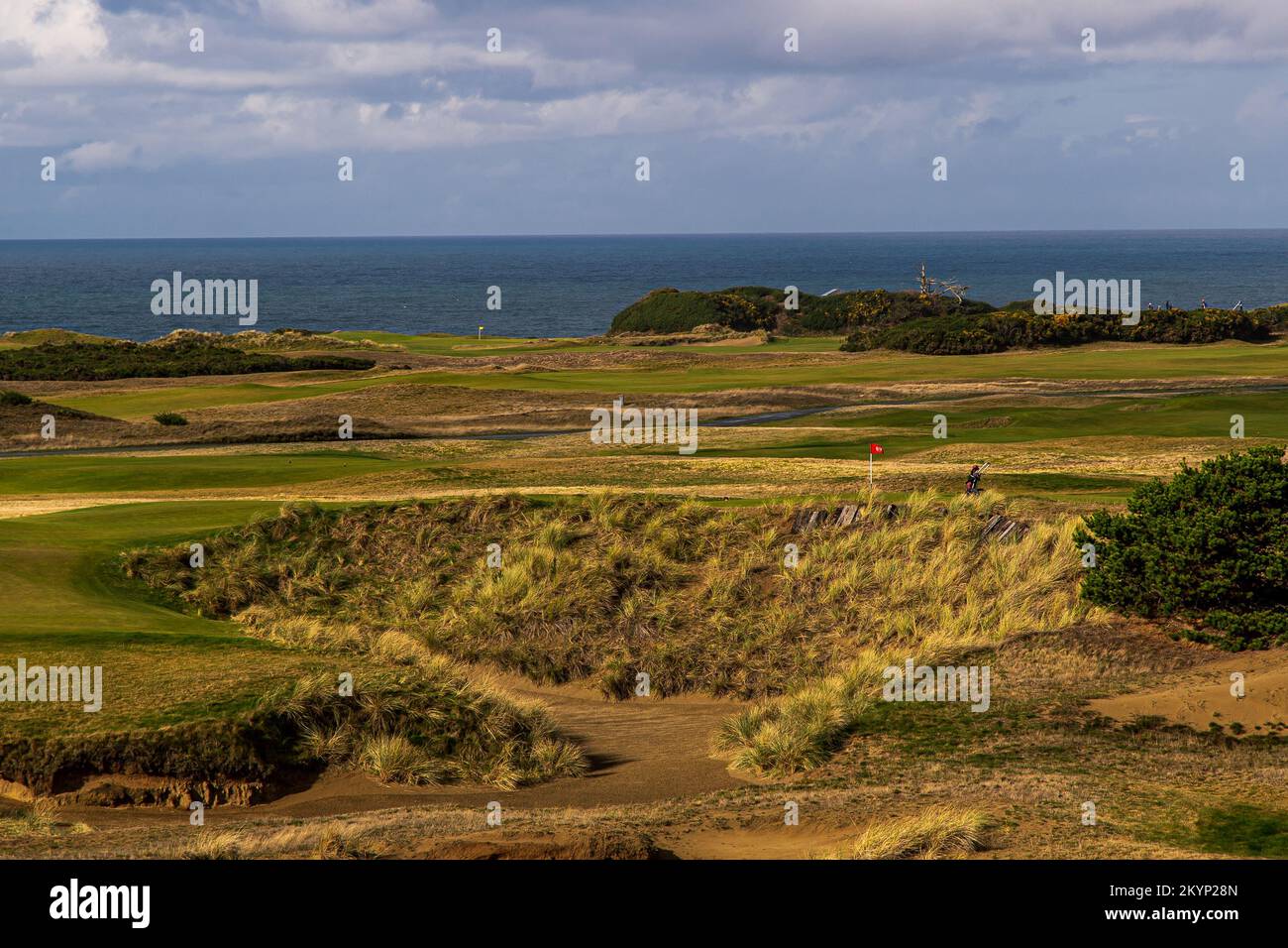 Bandon Dunes Golf Resort in Southern Oregon Stock Photo - Alamy