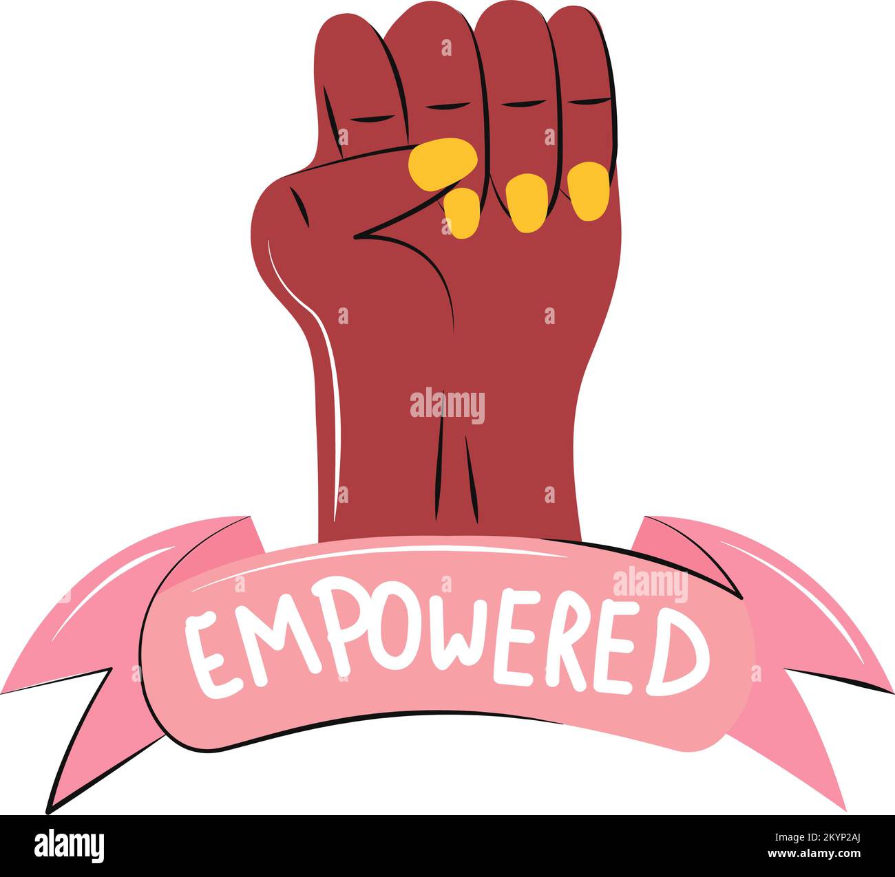 Empowered female Stock Vector Images - Alamy