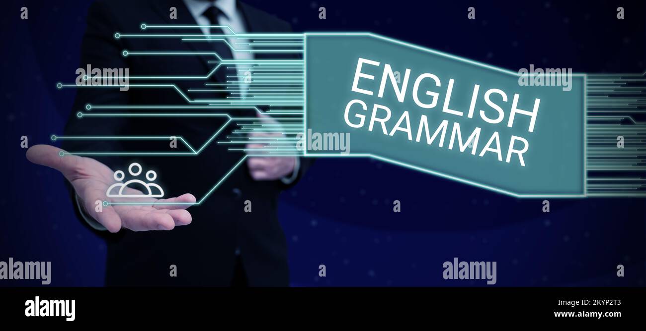 Conceptual caption English Grammar. Internet Concept courses cover all ...