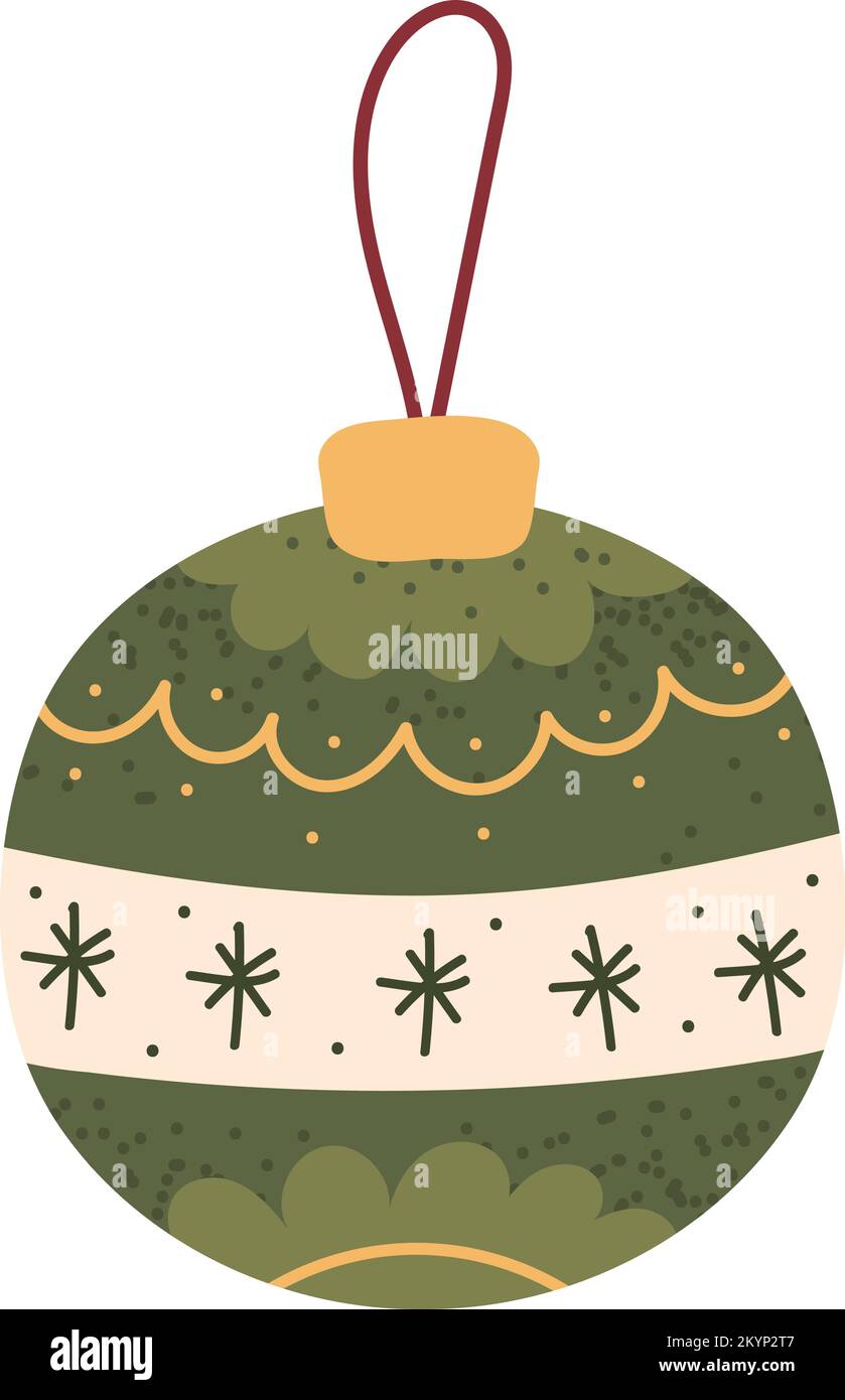 christmas green ball Stock Vector Image & Art - Alamy
