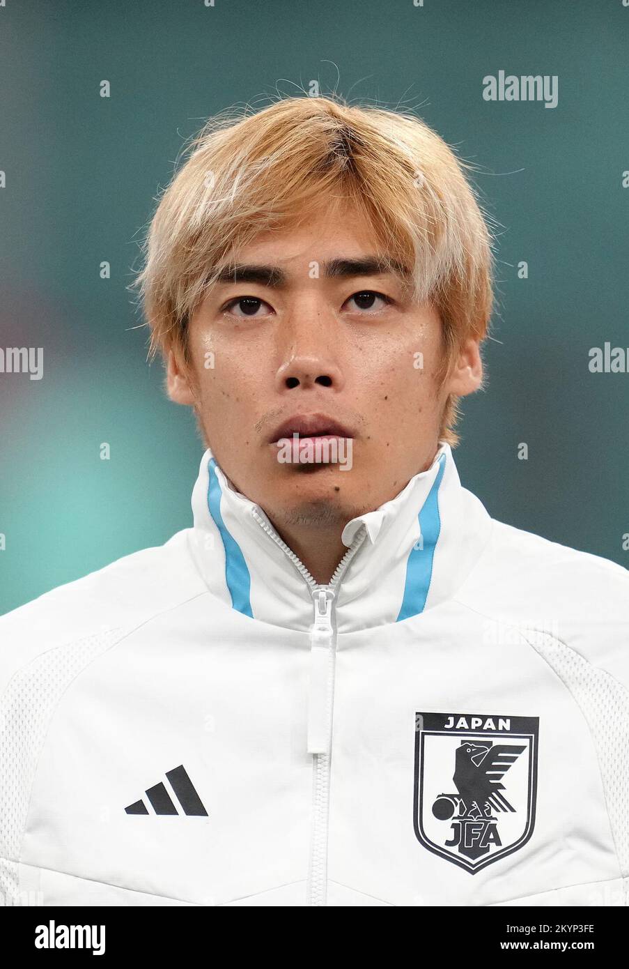 Japan's Junya Ito during the FIFA World Cup Group E match at the ...