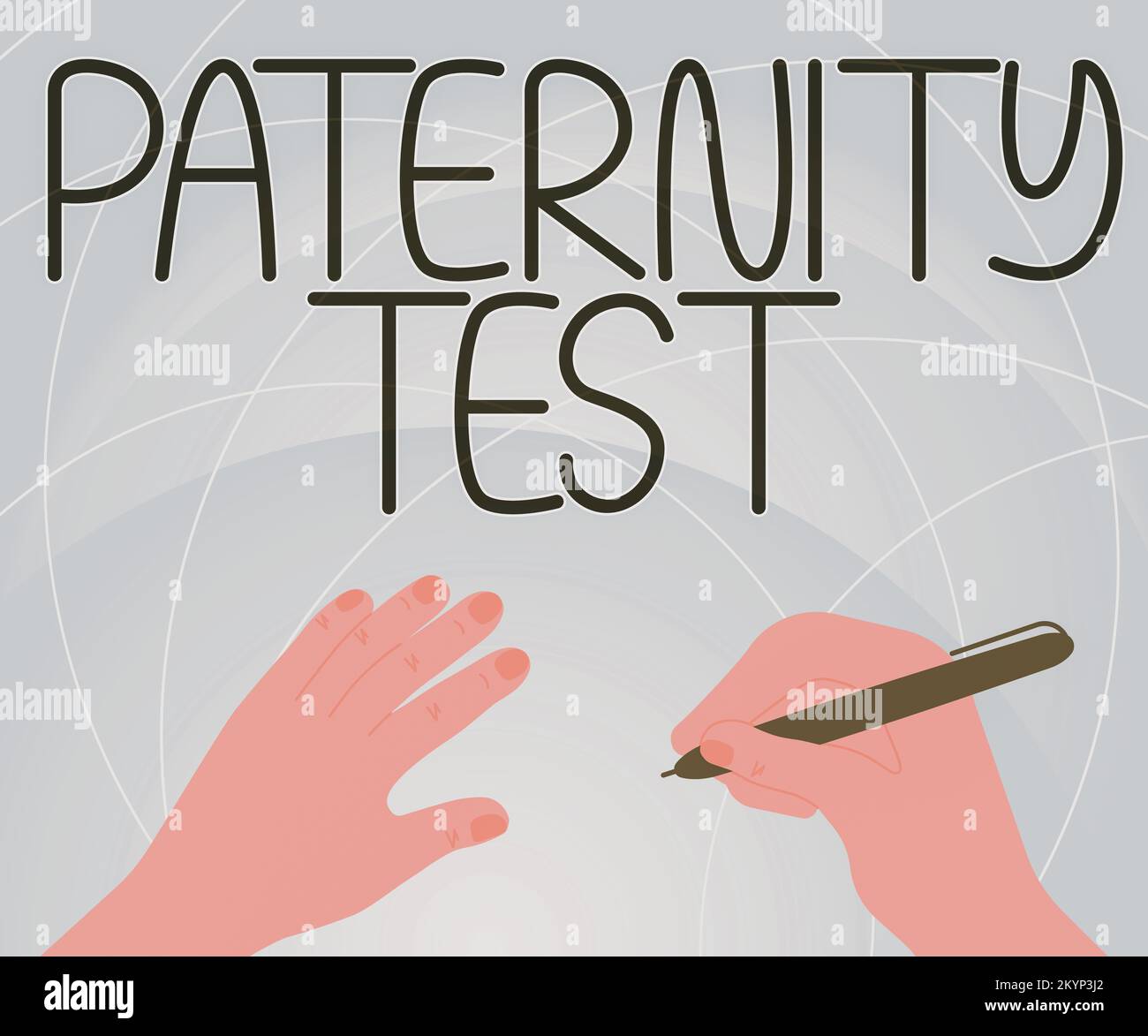 Inspiration showing sign Paternity Test. Business overview a test of ...