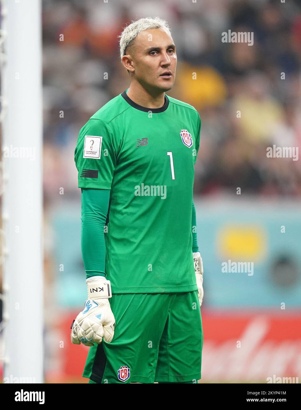 Costa Rica goalkeeper Keylor Navas during the FIFA World Cup Group E ...