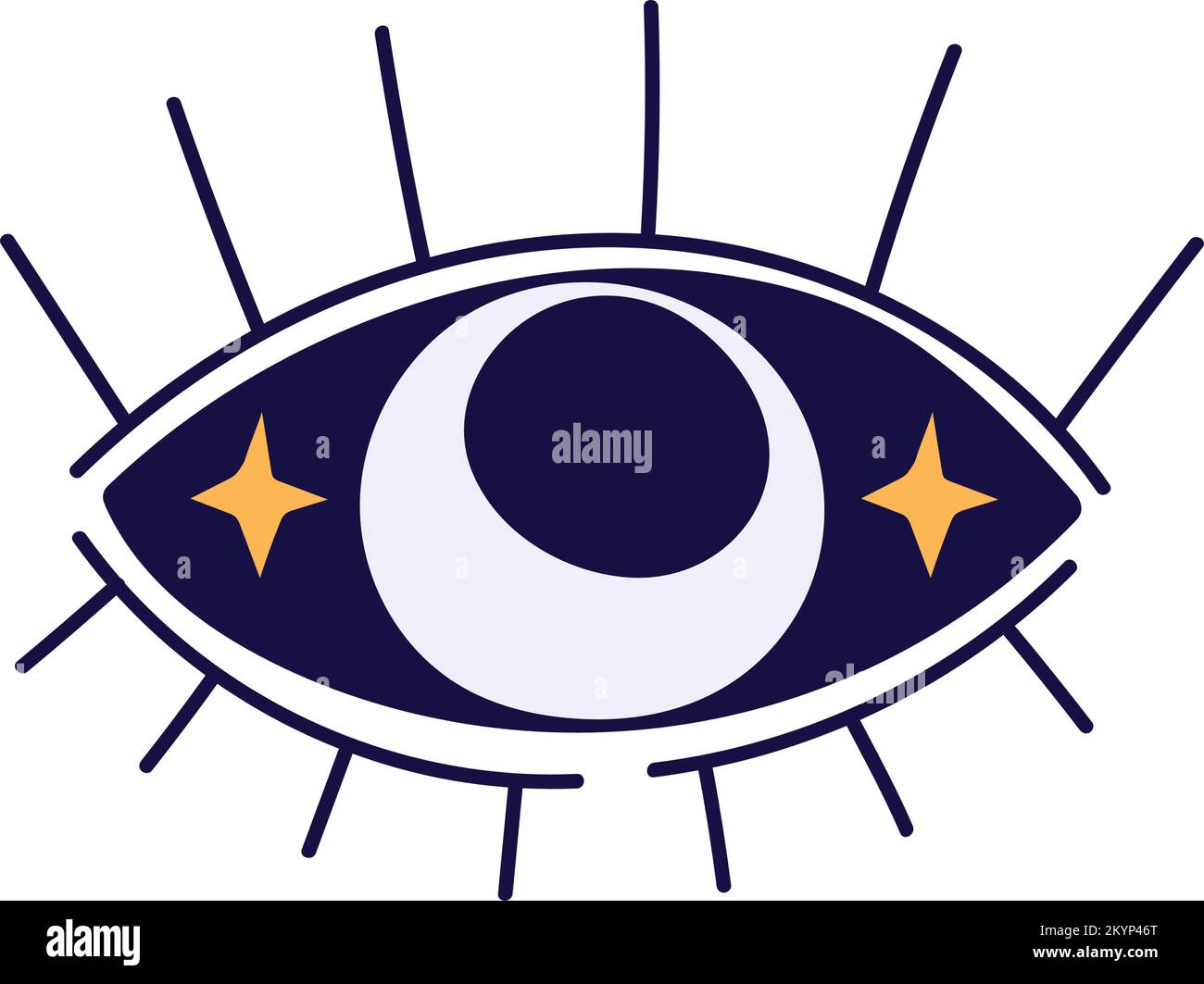 mysterious eyeball esoteric Stock Vector Image & Art - Alamy