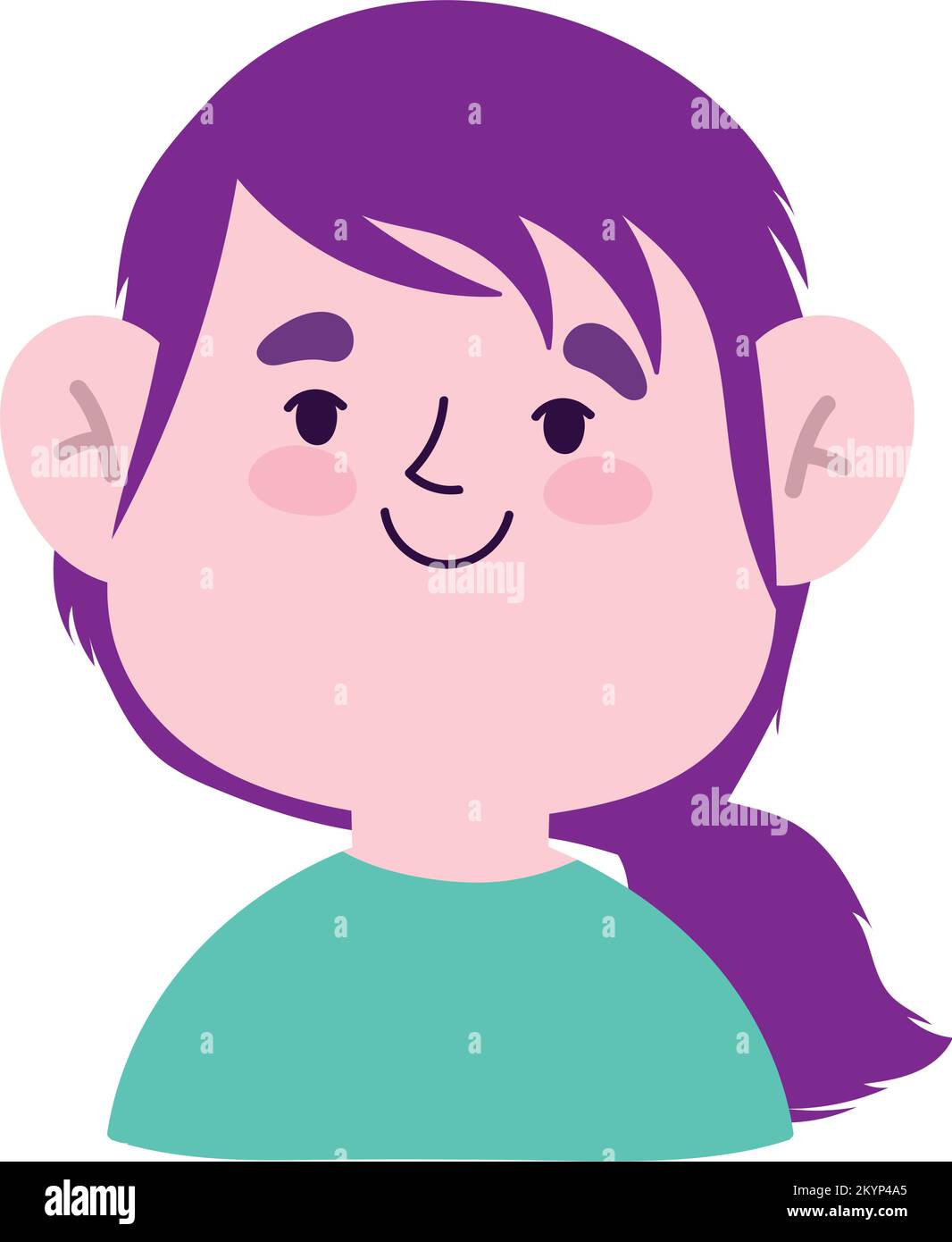 young woman cartoon Stock Vector Image & Art - Alamy