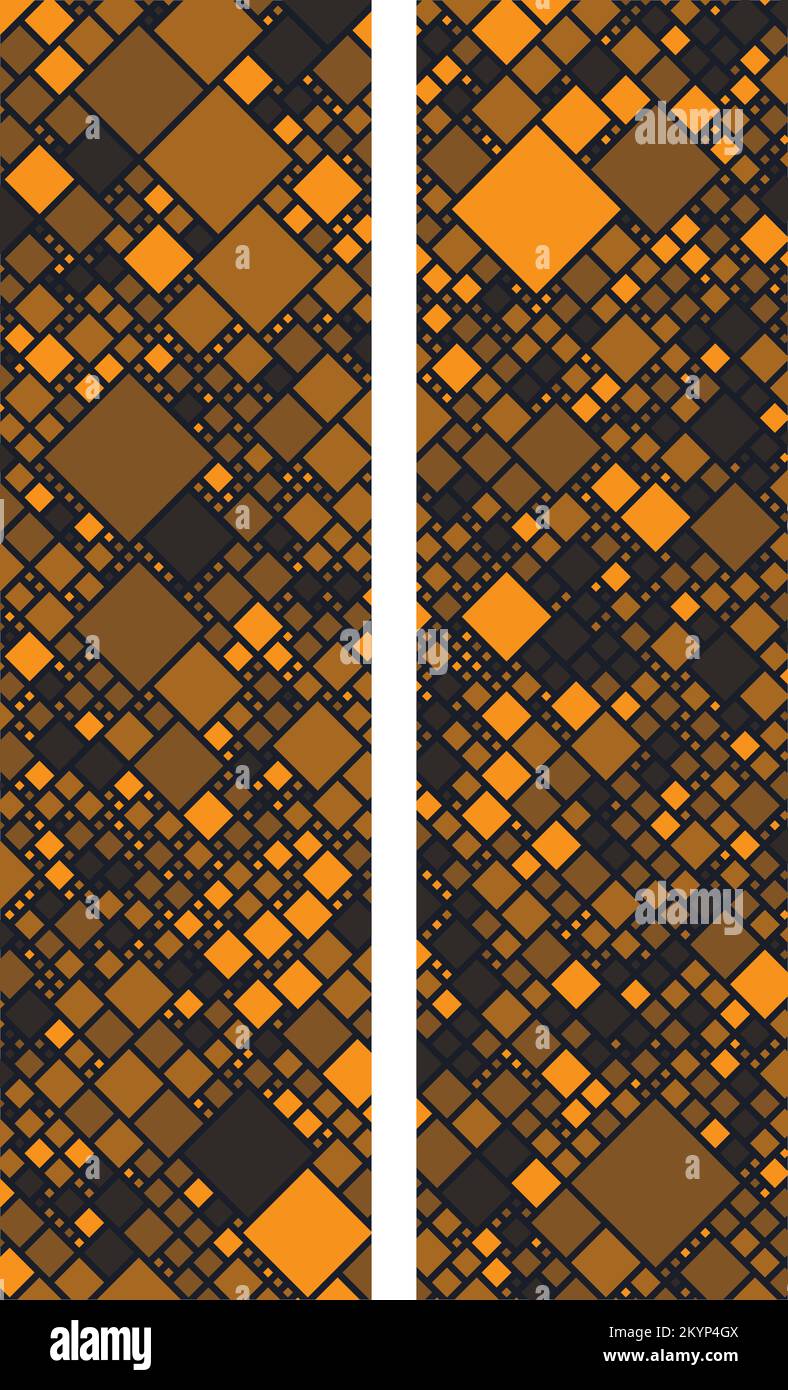 Blockchain portrait banner ad. Web3 and cryptocurrency background Stock ...