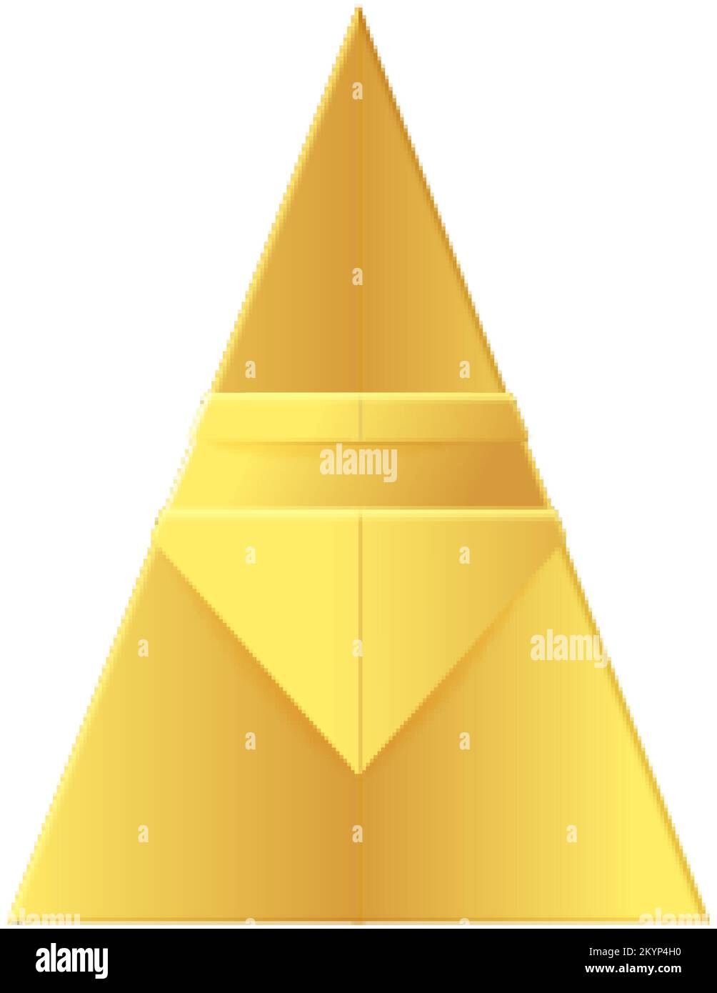 Paper folded santa origami Cut Out Stock Images & Pictures - Alamy