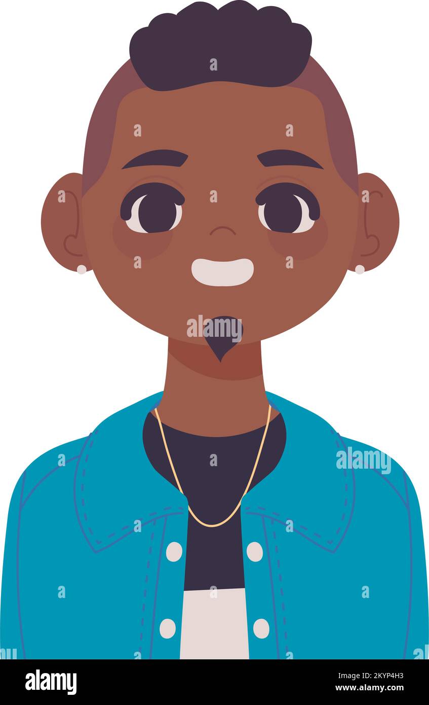afro american guy avatar Stock Vector Image & Art - Alamy