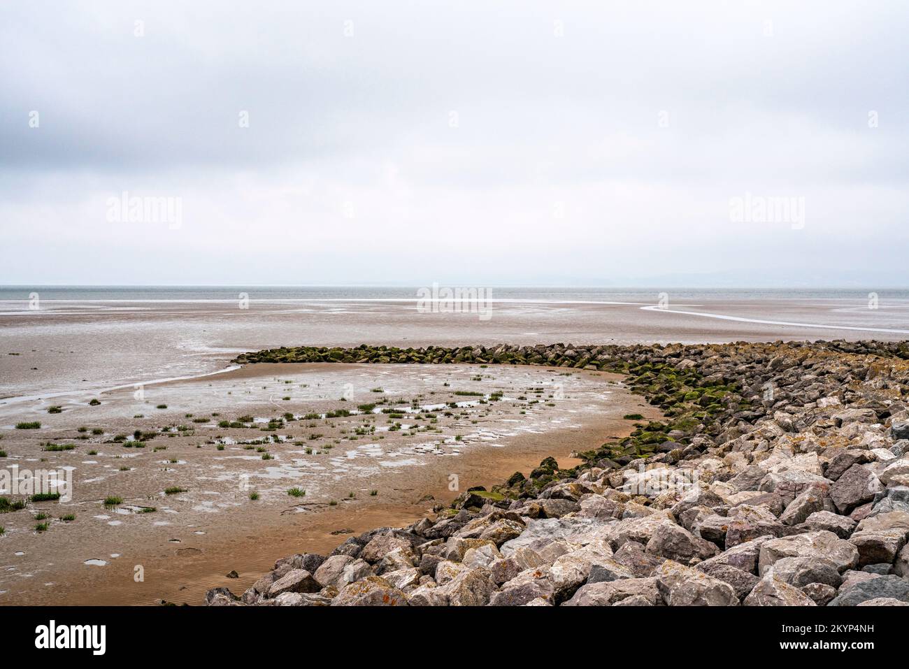 Coastal view, Morecambe Bay Stock Photo - Alamy