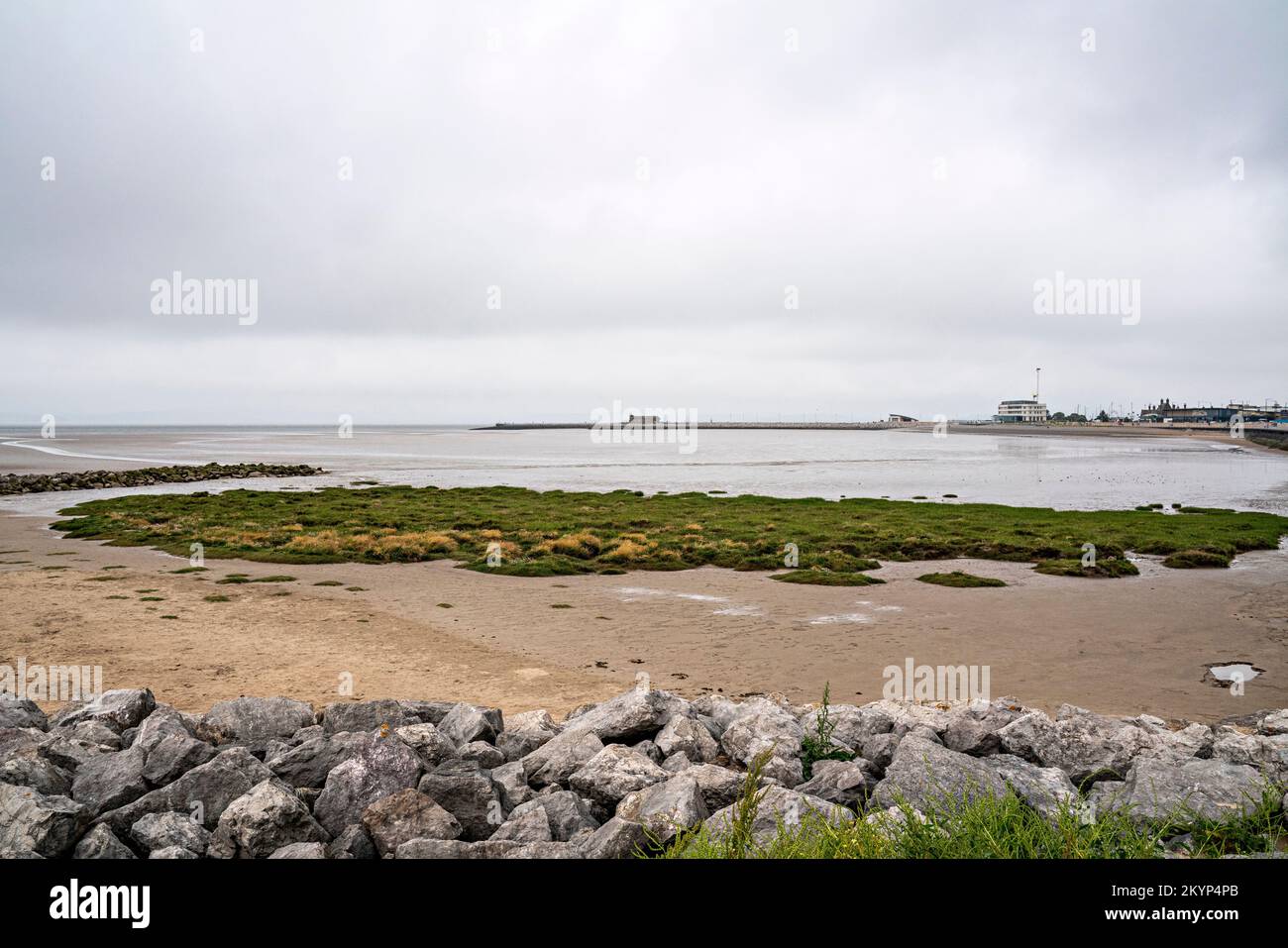 Coastal view, Morecambe Bay Stock Photo - Alamy