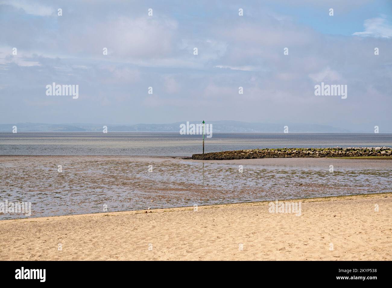 Coastal view, Morecambe Bay, Lancashire, UK Stock Photo - Alamy