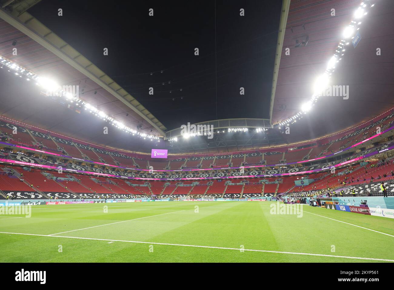 Qatar world cup stadium interior hi-res stock photography and images ...