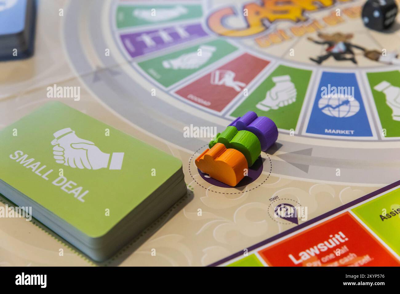 Financial educational game Rat Race Stock Photo - Alamy