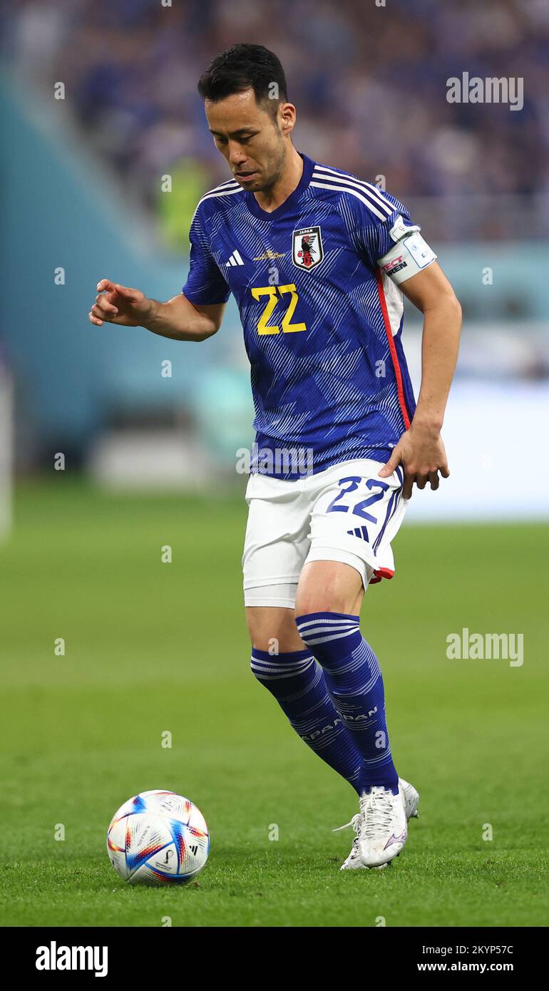 Doha, Qatar, 1st December 2022. Maya Yoshida of Japan during the FIFA ...