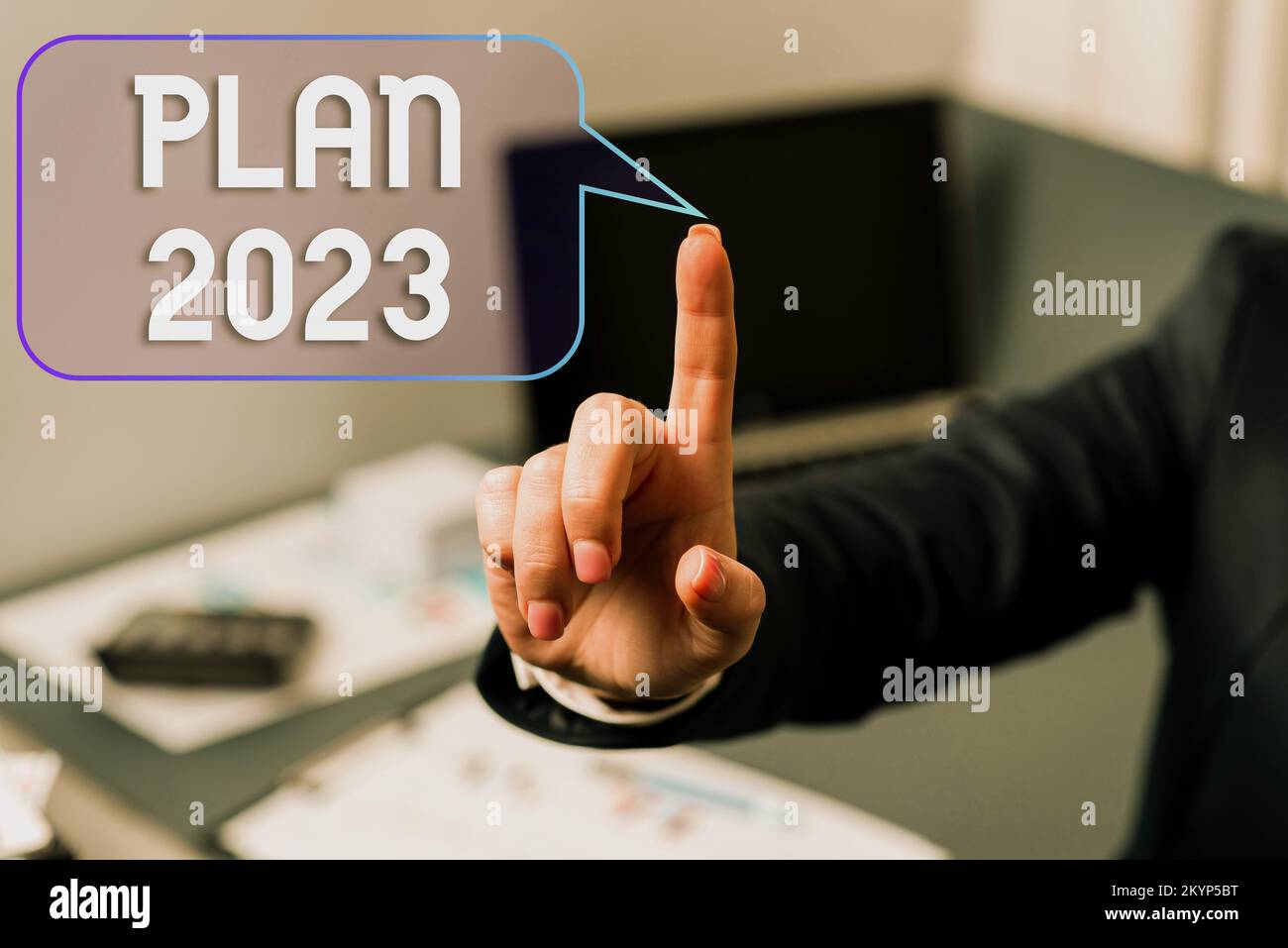 Writing displaying text Plan 2023. Business concept detailed proposal ...