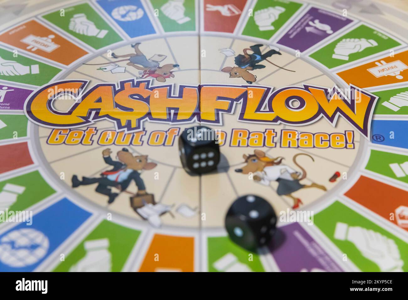Financial educational game Rat Race Stock Photo - Alamy