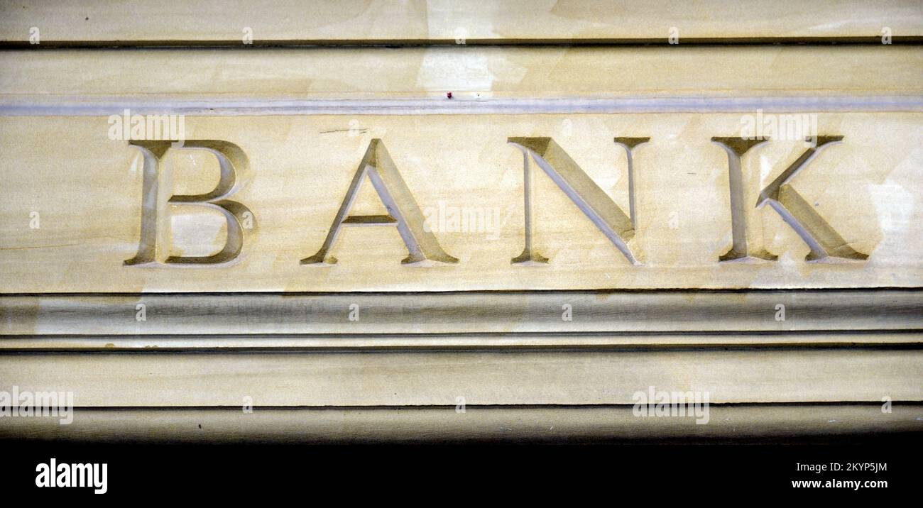 Old carved stone sign hi-res stock photography and images - Alamy