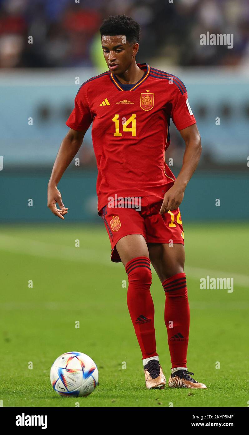 Doha, Qatar, 1st December 2022. Jose Gaya of Spain during the FIFA ...