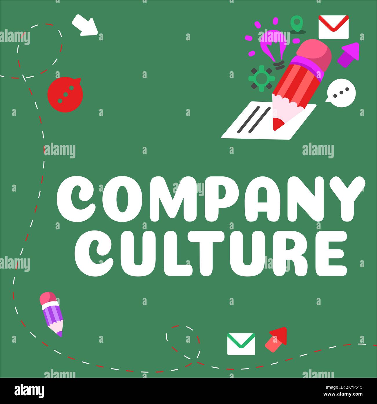 Text showing inspiration Company Culture. Business showcase The ...