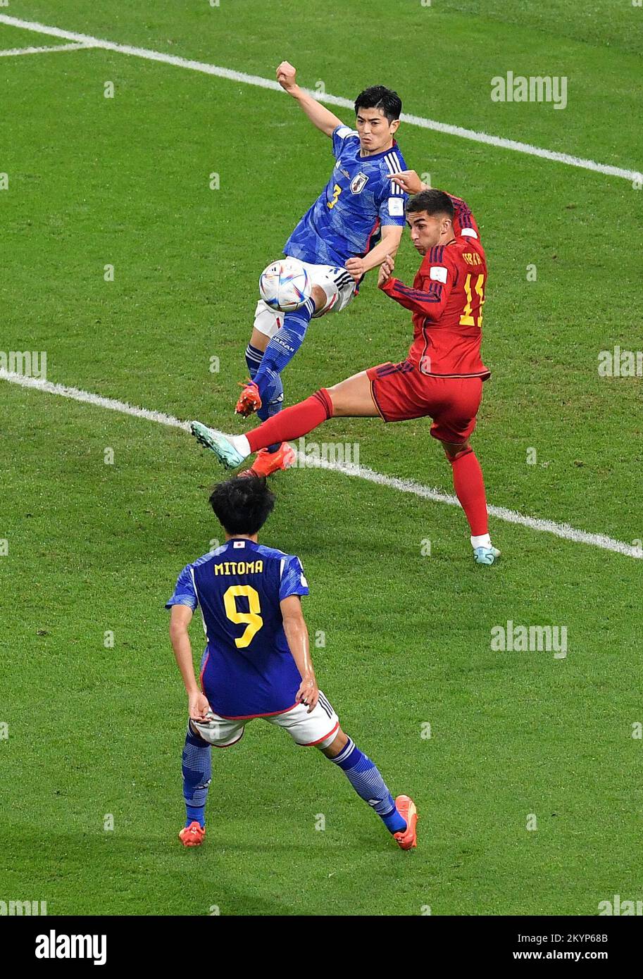 Japan spain qatar mitoma hi-res stock photography and images - Alamy