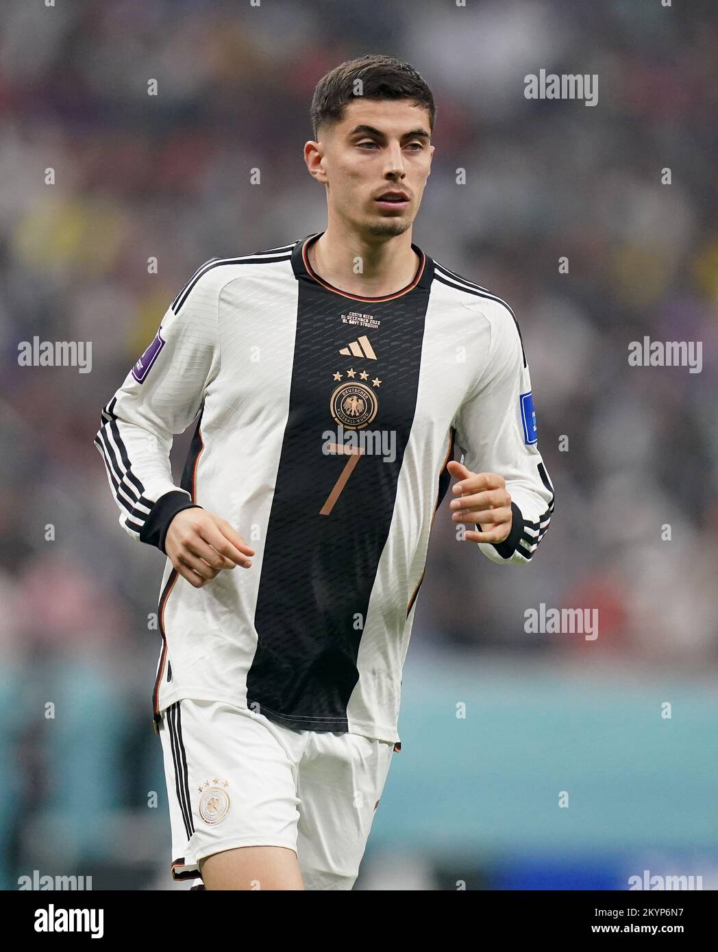Germany's Kai Havertz during the FIFA World Cup Group E match at the Al ...