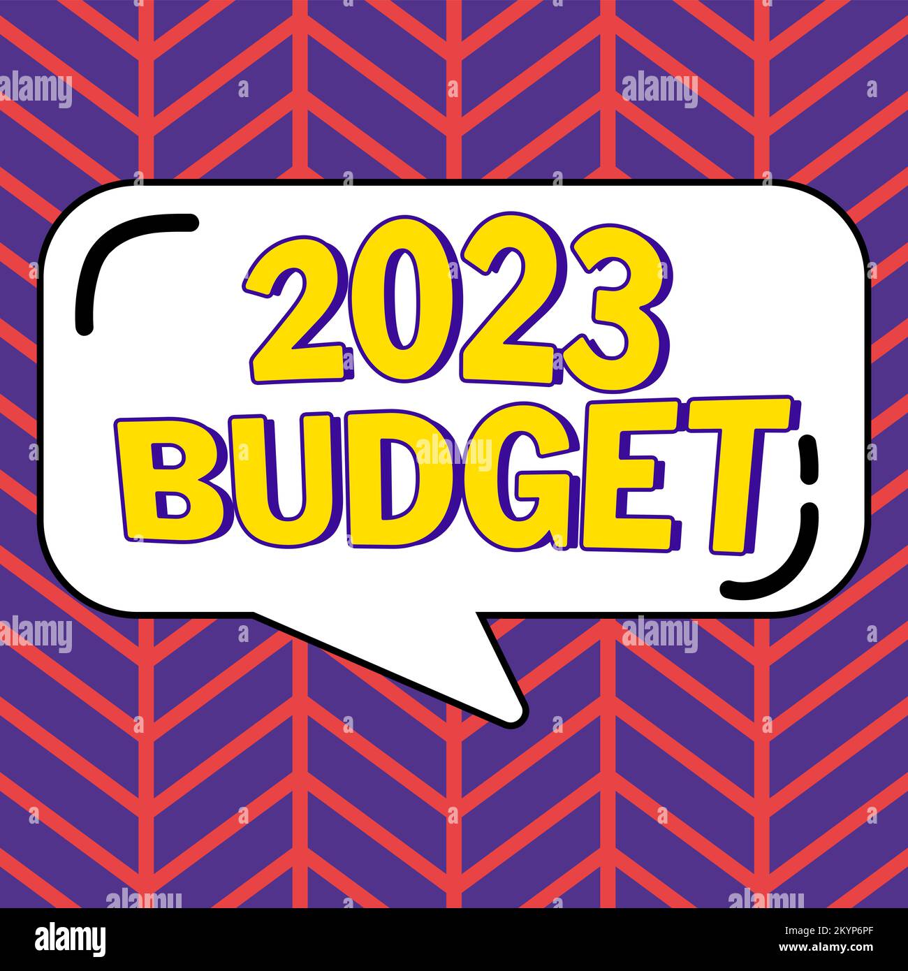 Conceptual caption 2023 Budget. Business approach Business financial ...