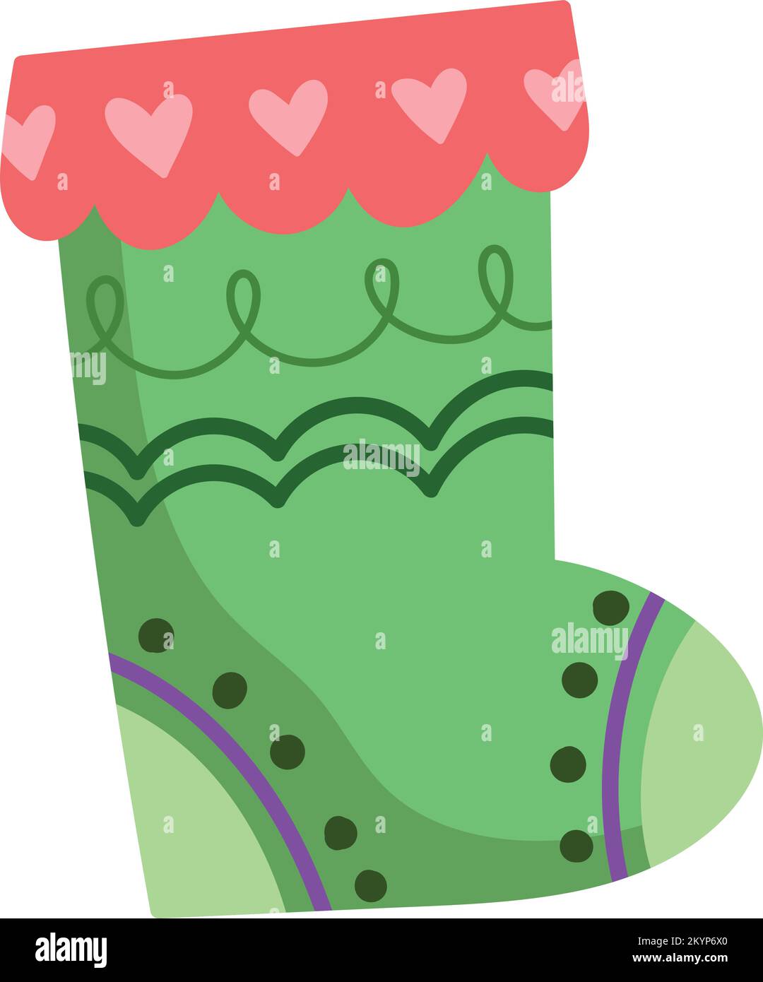 christmas stocking icon Stock Vector Image & Art - Alamy