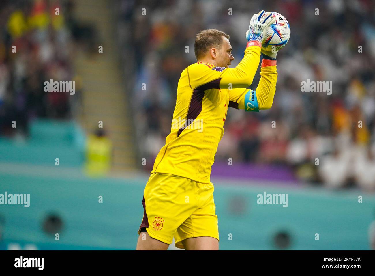 December 1, 2022: AL KHOR, QATAR - DECEMBER 1: Player of Germany Manuel ...