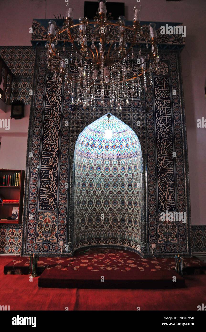 Located in Istanbul, Turkey, Hidayet Mosque was built in 1887 Stock ...