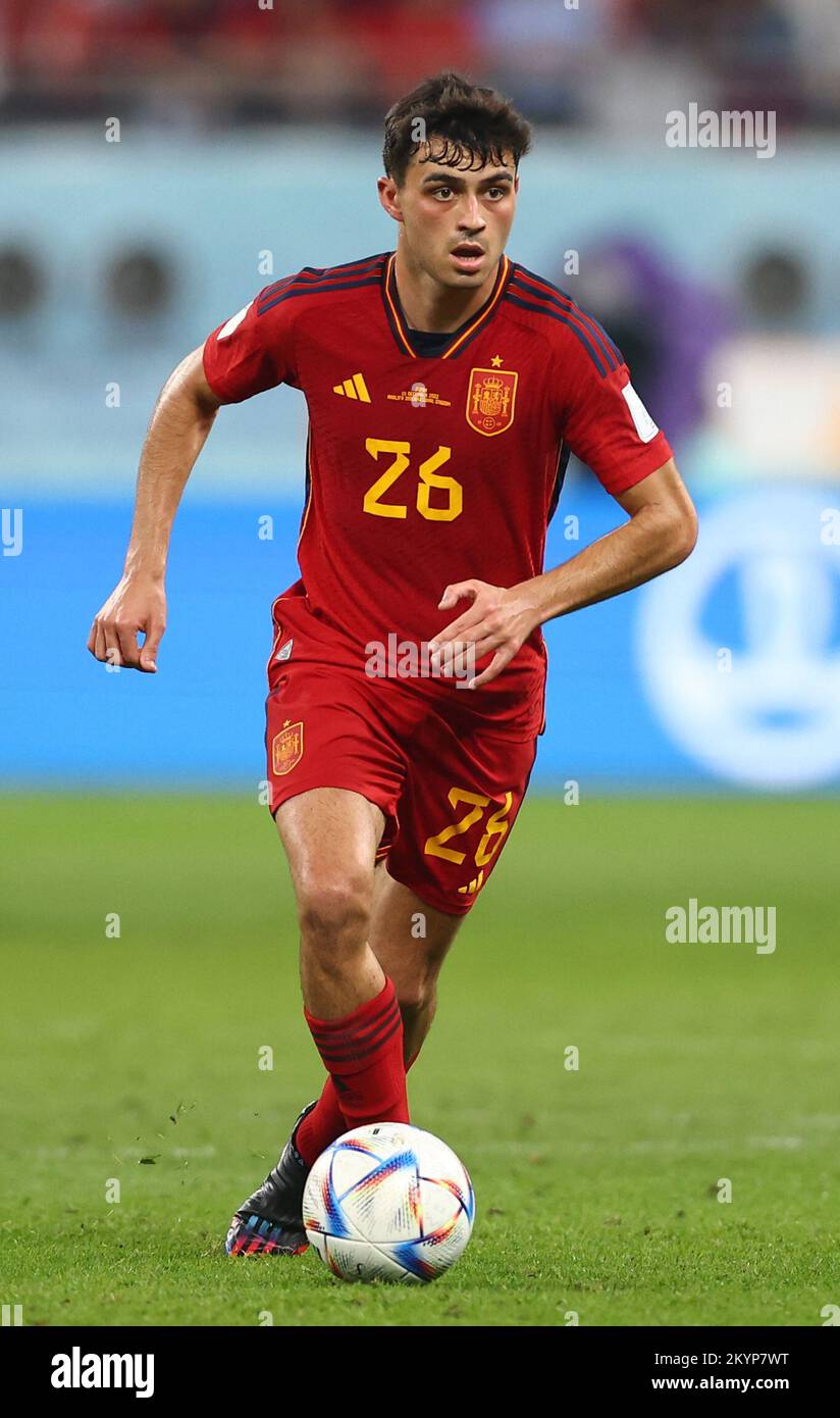 Doha, Qatar, 1st December 2022. Pedri of Spain during the FIFA World ...