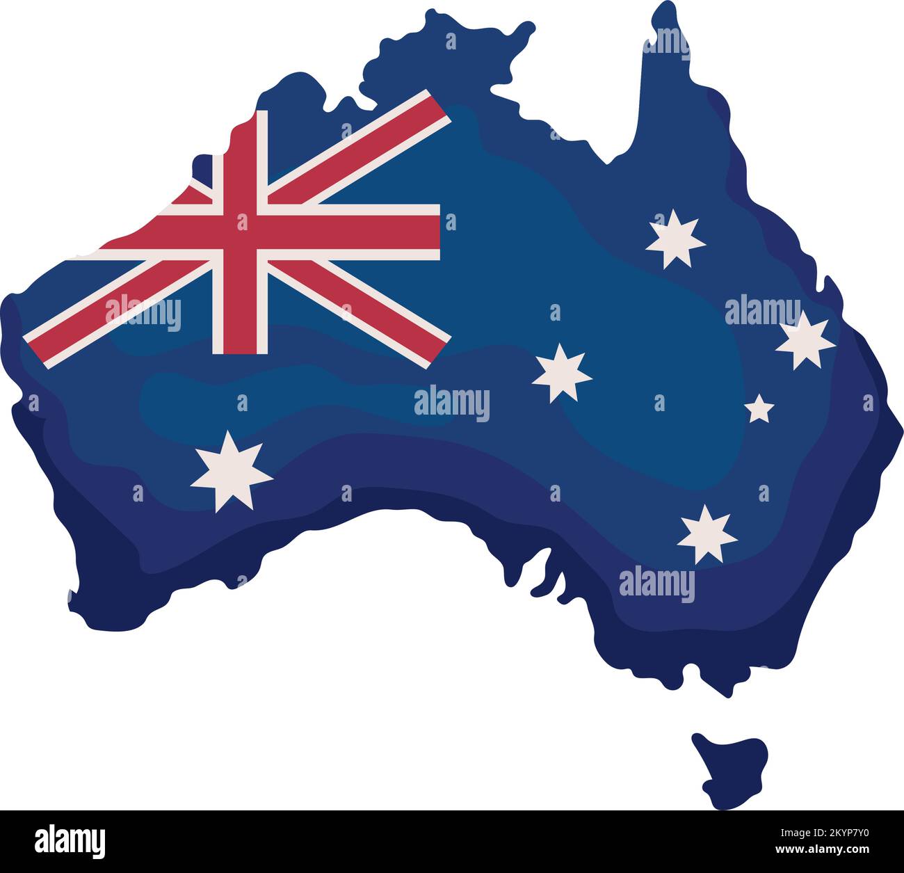 australia map and flag Stock Vector Image & Art - Alamy