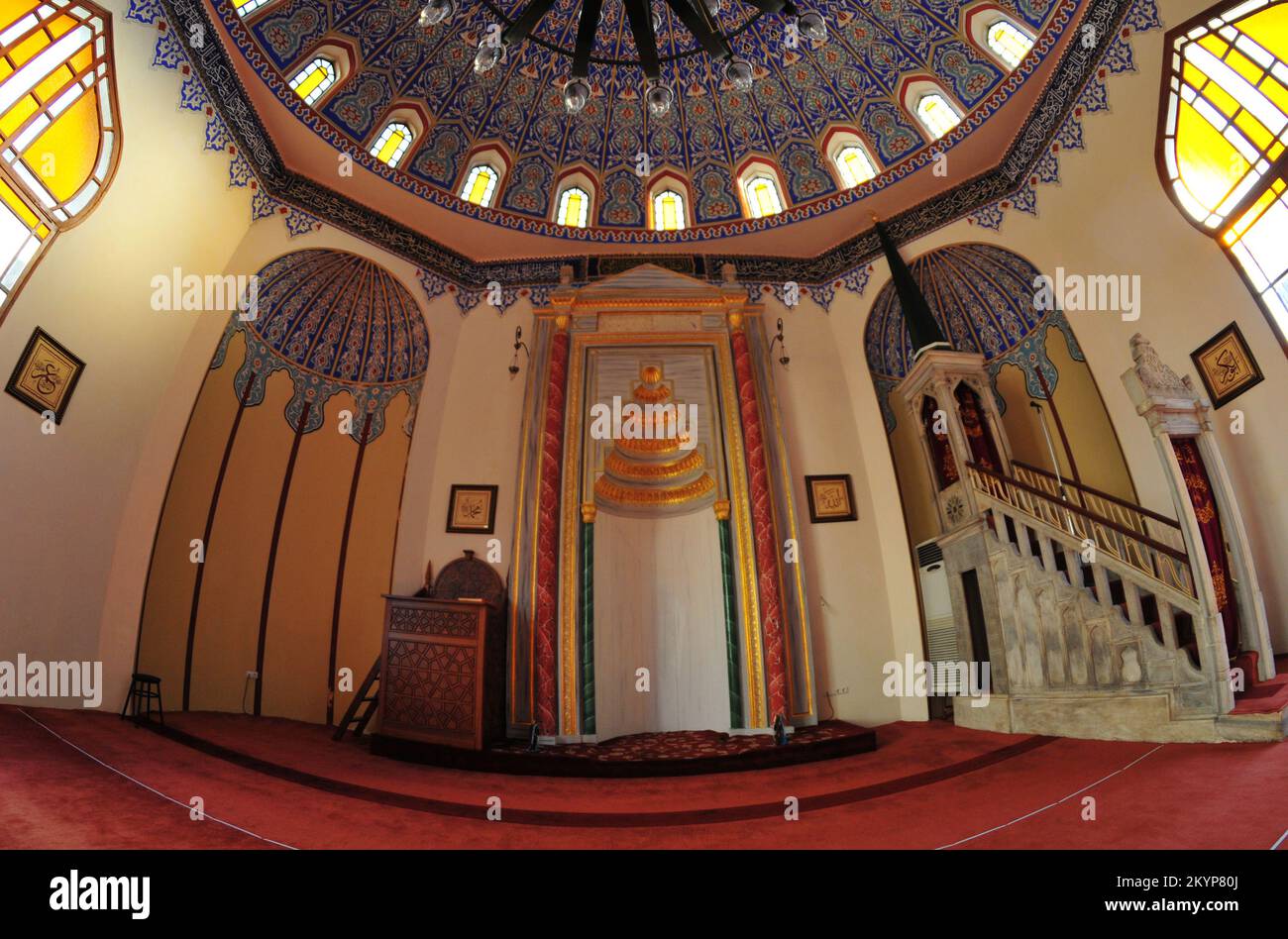 Located in Istanbul, Turkey, Hidayet Mosque was built in 1887 Stock ...