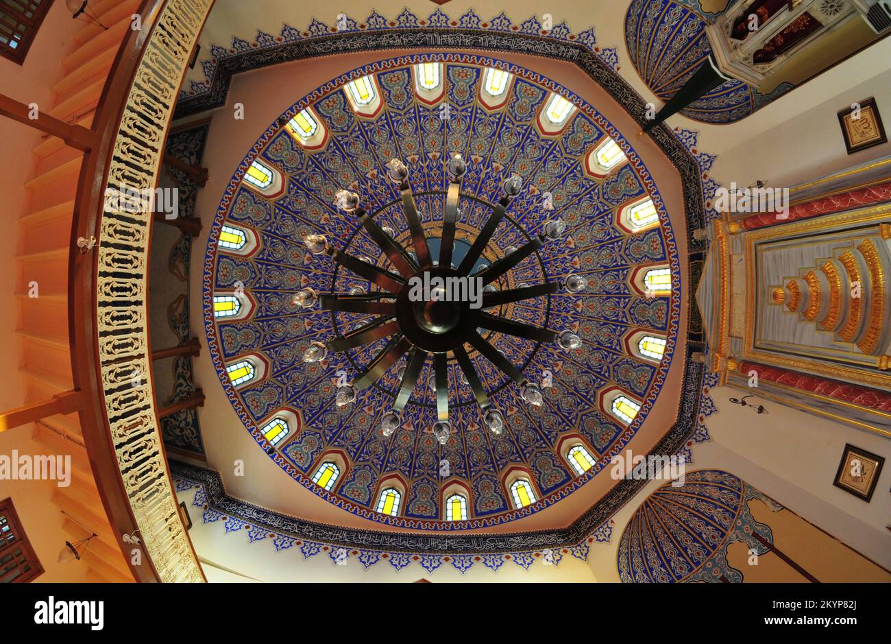 Located in Istanbul, Turkey, Hidayet Mosque was built in 1887 Stock ...