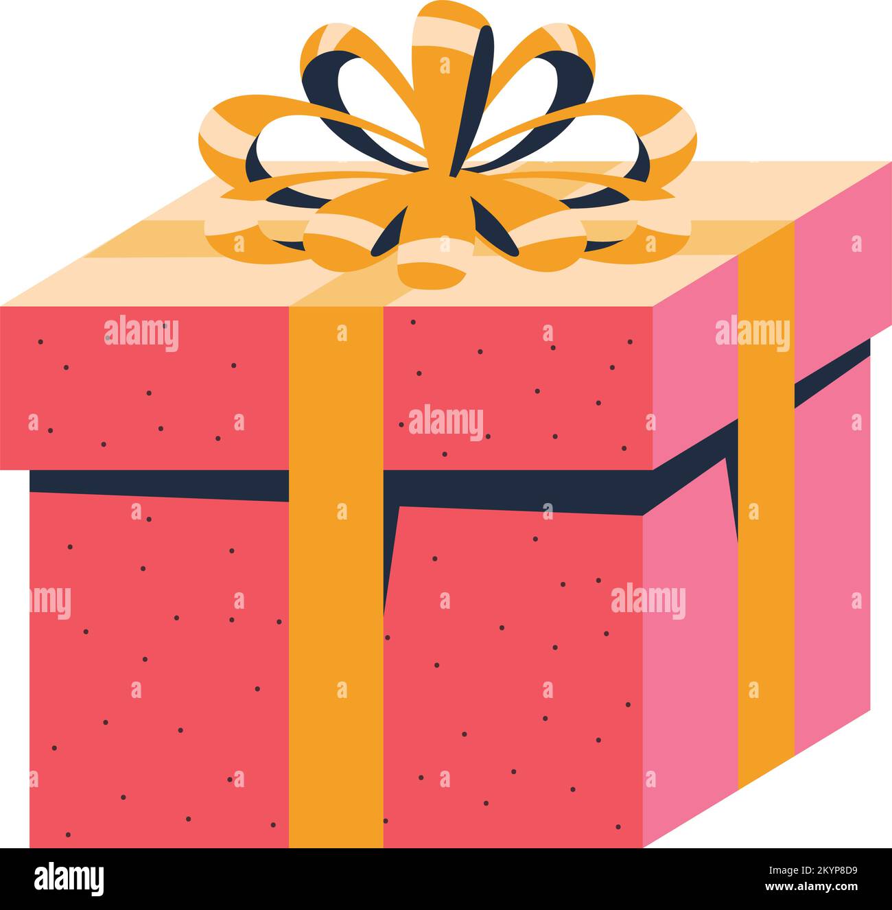 gift box with bow Stock Vector Image & Art - Alamy