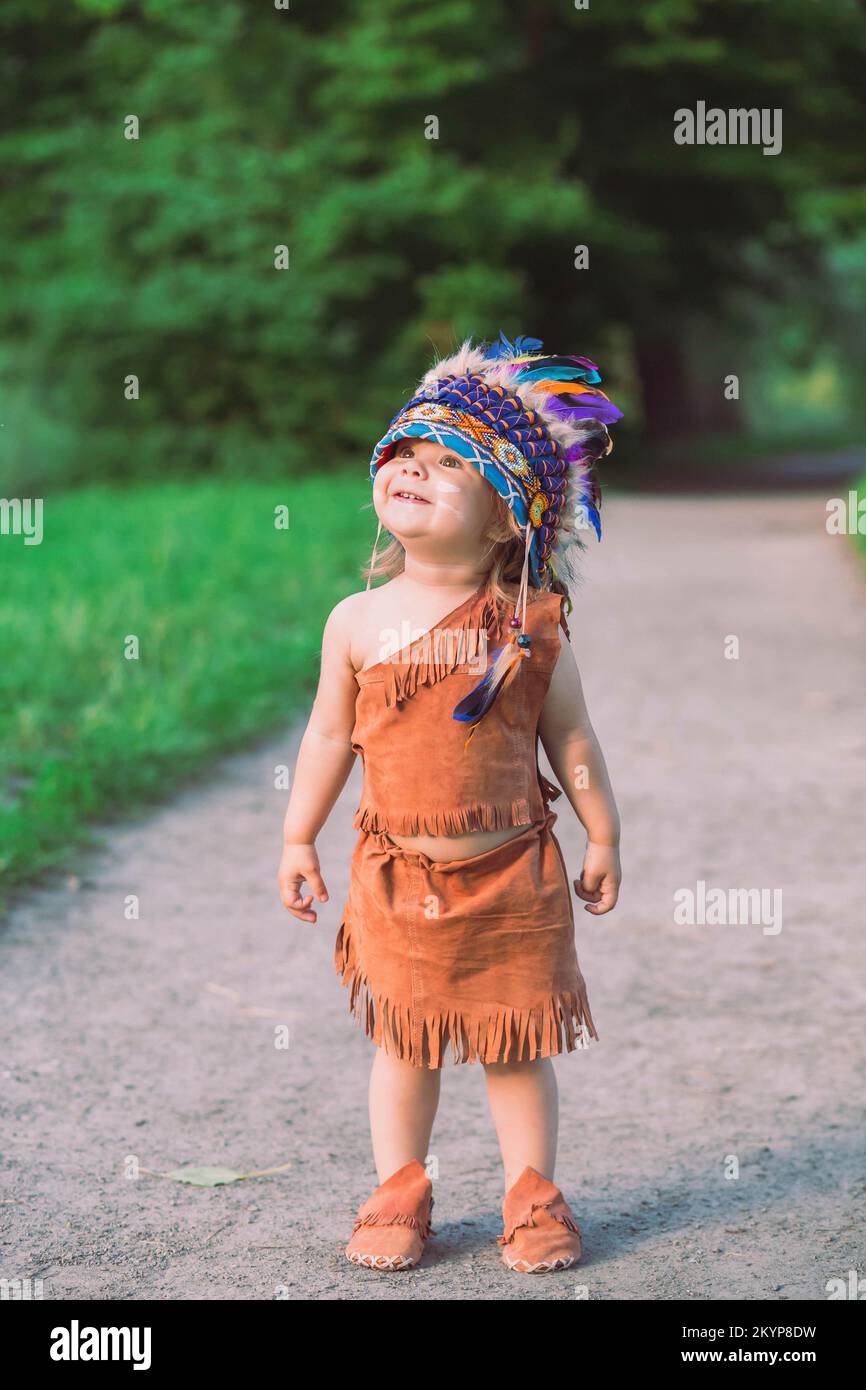charming baby dressed in traditional American clothing Stock Photo - Alamy