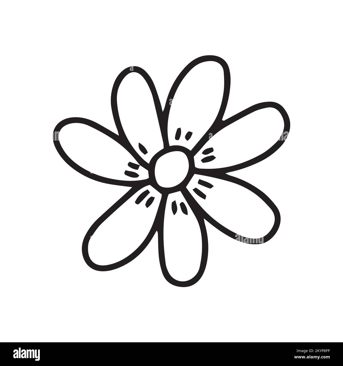 Simple petal Black and White Stock Photos & Images - Alamy
