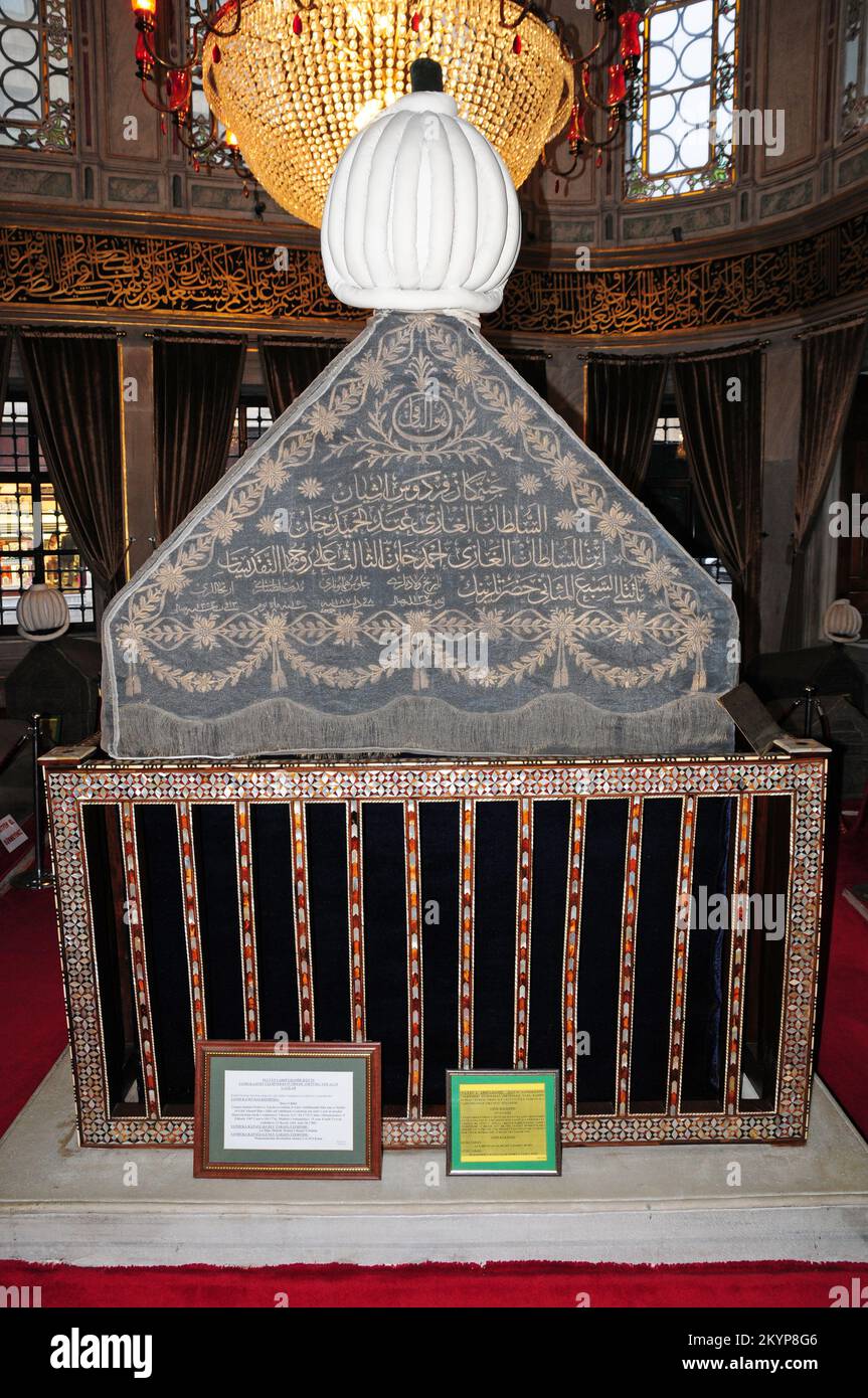 The Tomb and Complex of Abdulhamid I, located in Istanbul, Turkey, was ...