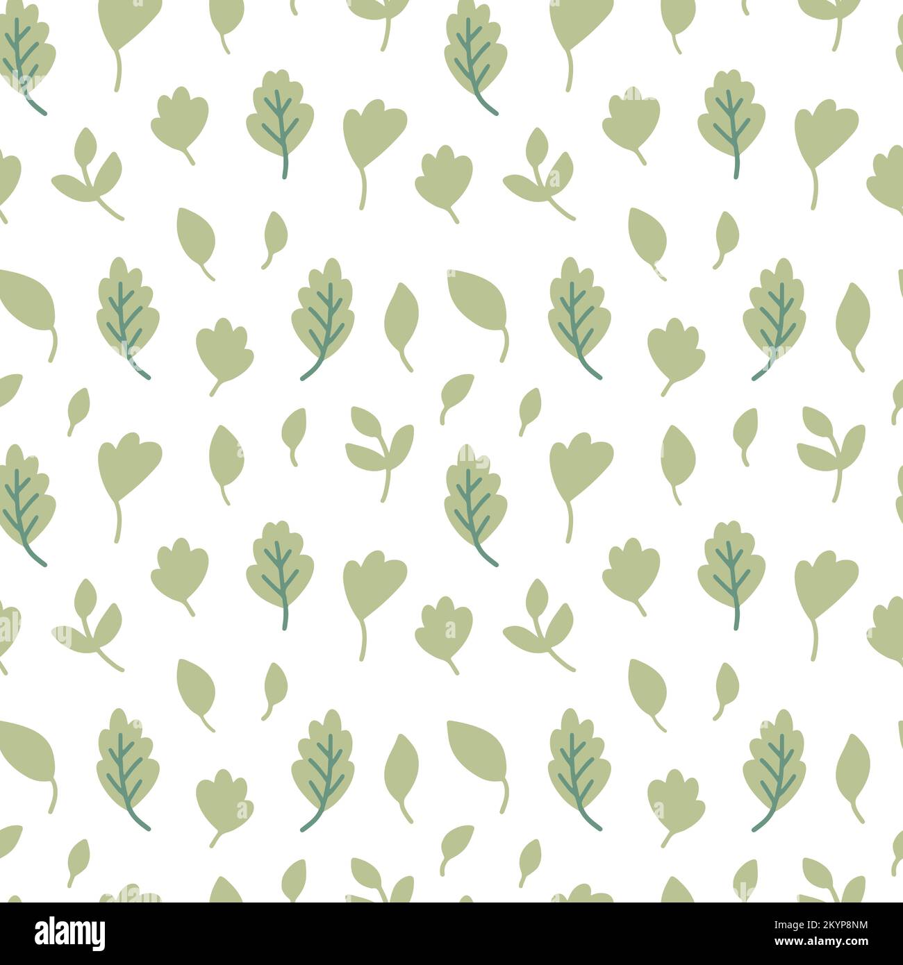 Vector fall leaves seamless pattern Stock Vector Image & Art - Alamy