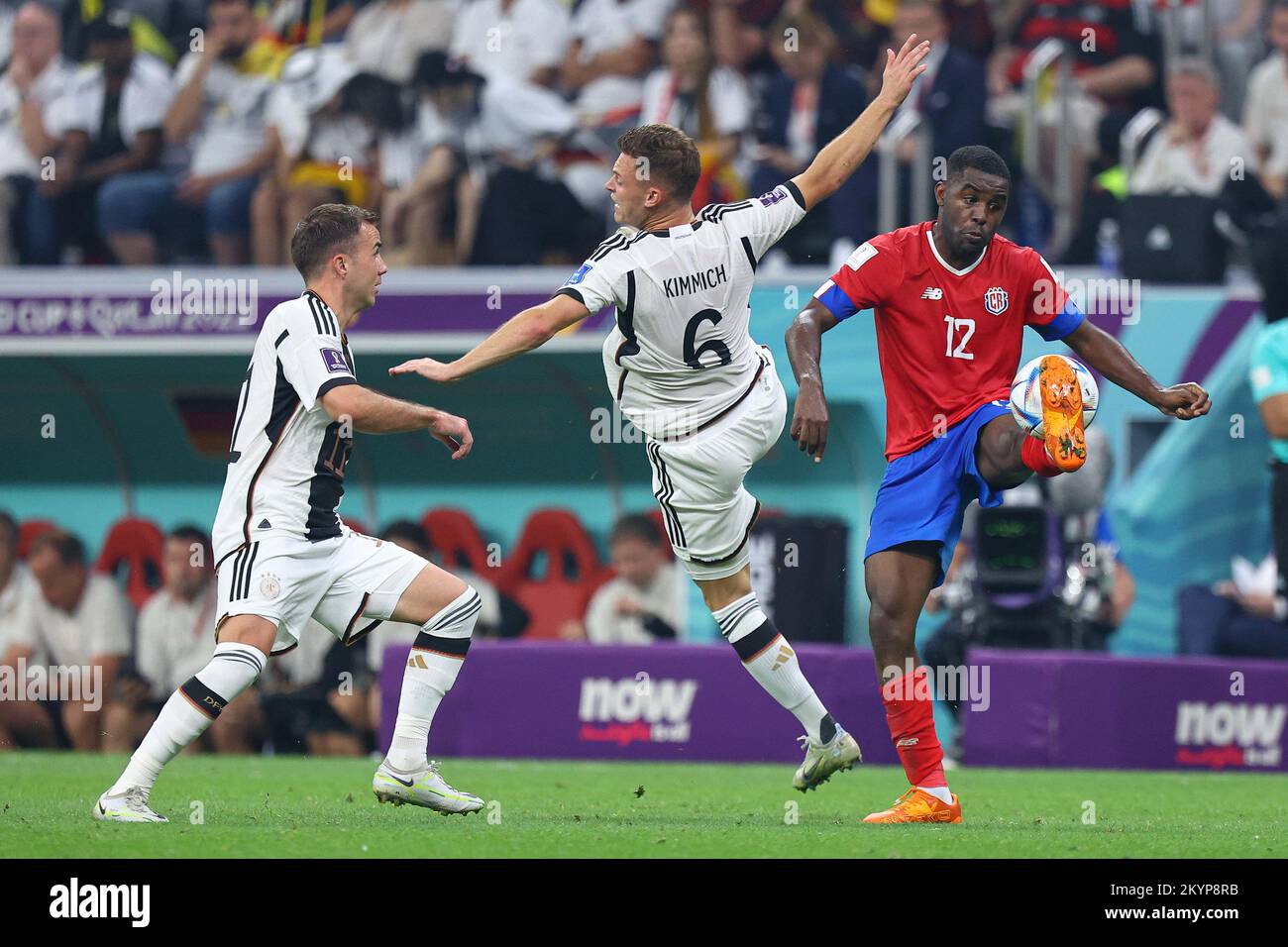 Qatar, 01/12/2022, Joshua Kimmich, Joel Campbell during the FIFA World ...
