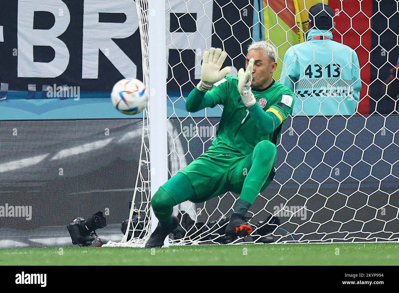 Qatar, 01/12/2022, Keylor Navas during the FIFA World Cup Qatar 2022 ...
