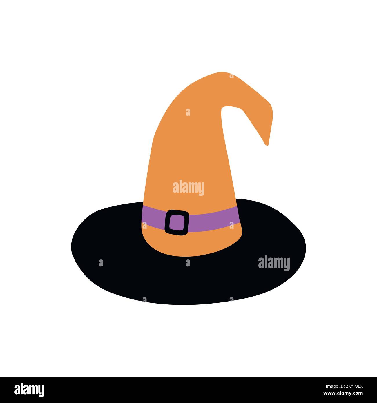 Vector witch hat illustration Stock Vector Image & Art - Alamy