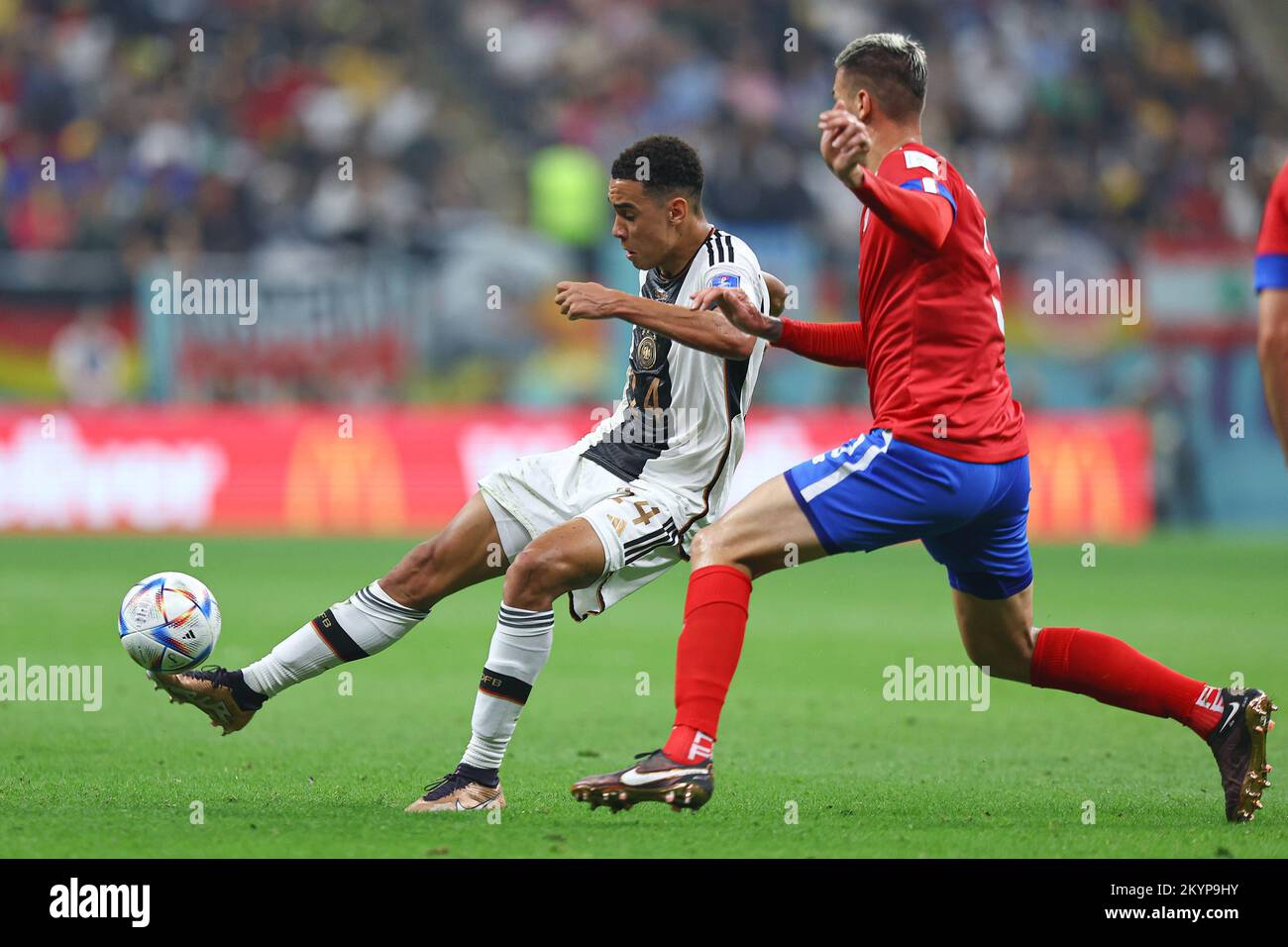 Qatar, 01/12/2022, Jamal Musiala during the FIFA World Cup Qatar 2022 ...